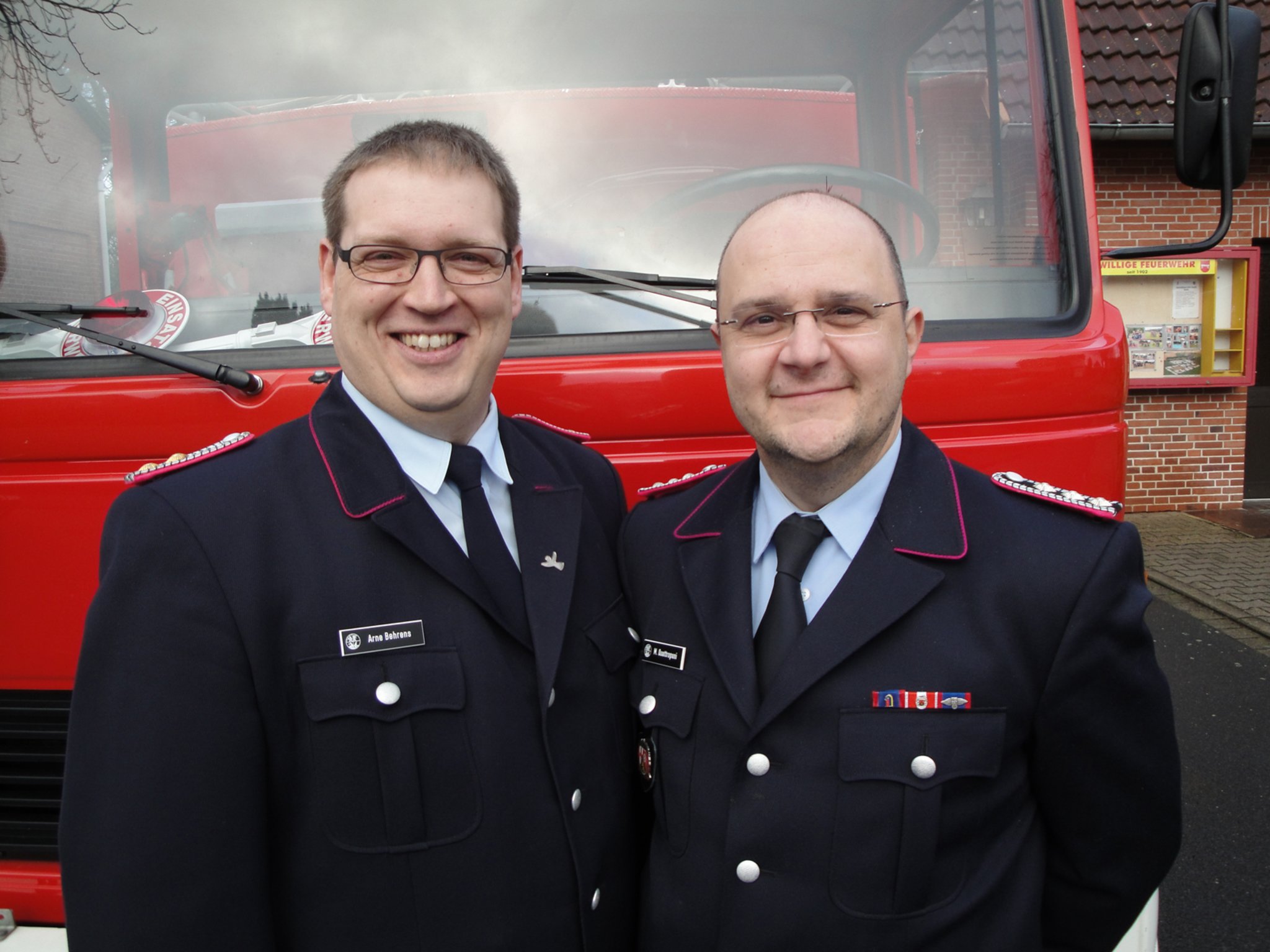 Michele Quattropani: Der Sprecher der Feuerwehr - Hanstedt