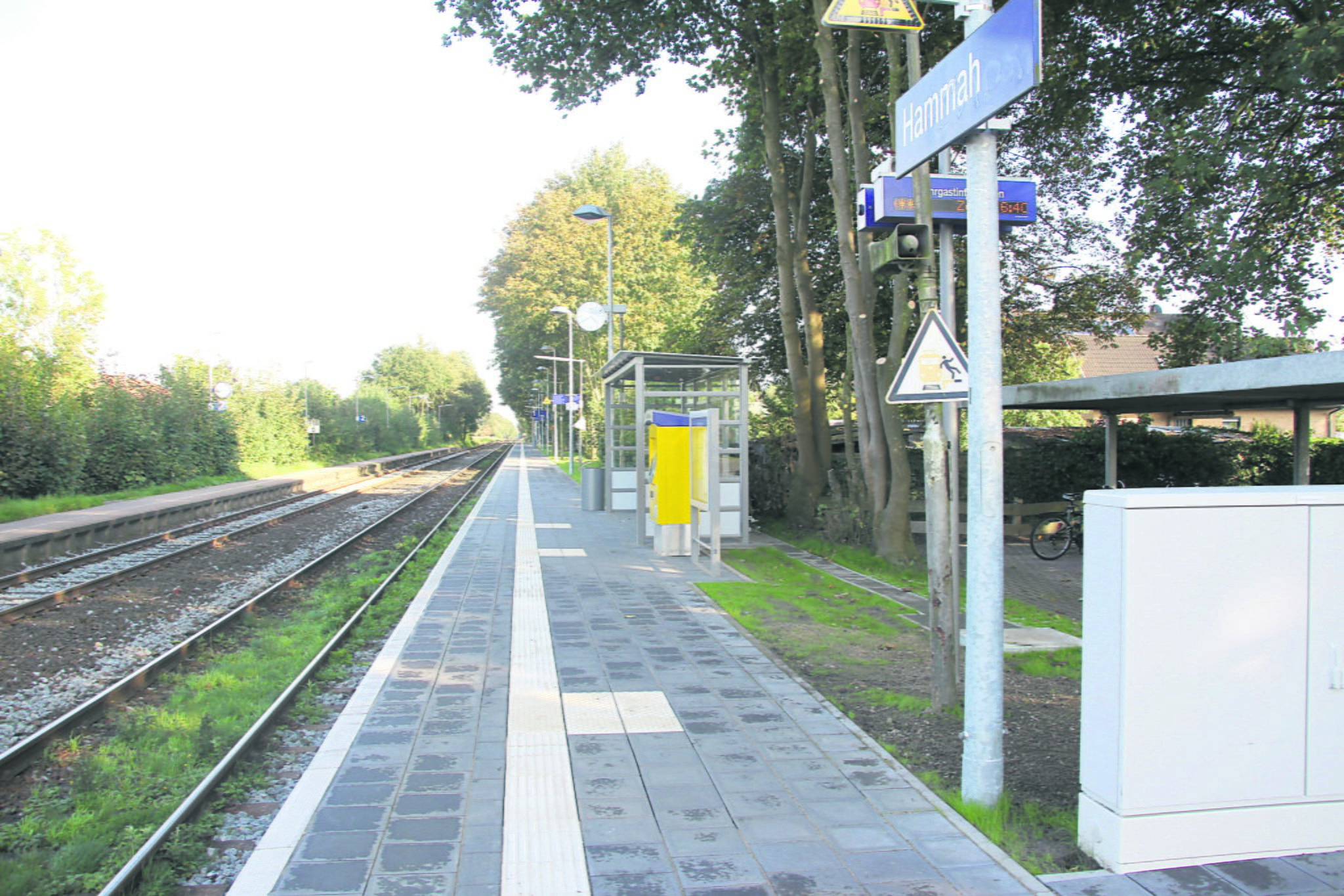1,2 Millionen Euro für neue Bahnsteige in Hammah - Oldendorf-Himmelpforten