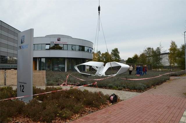 Neues Kunstwerk im CFK Valley in Stade - Stade