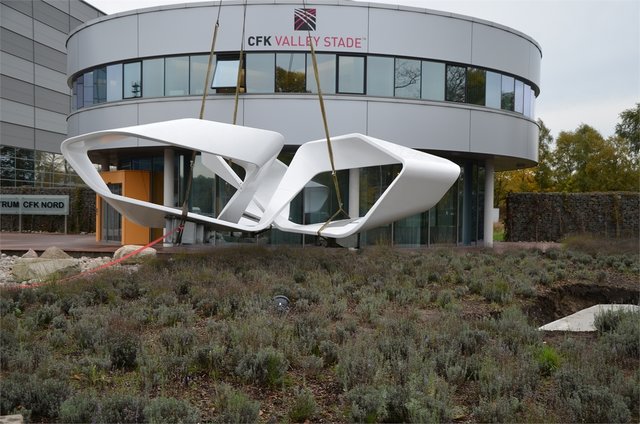 Neues Kunstwerk im CFK Valley in Stade - Stade