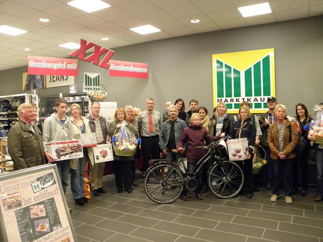 Marktkauf Center Stade: Feier zum Abschluss - Stade