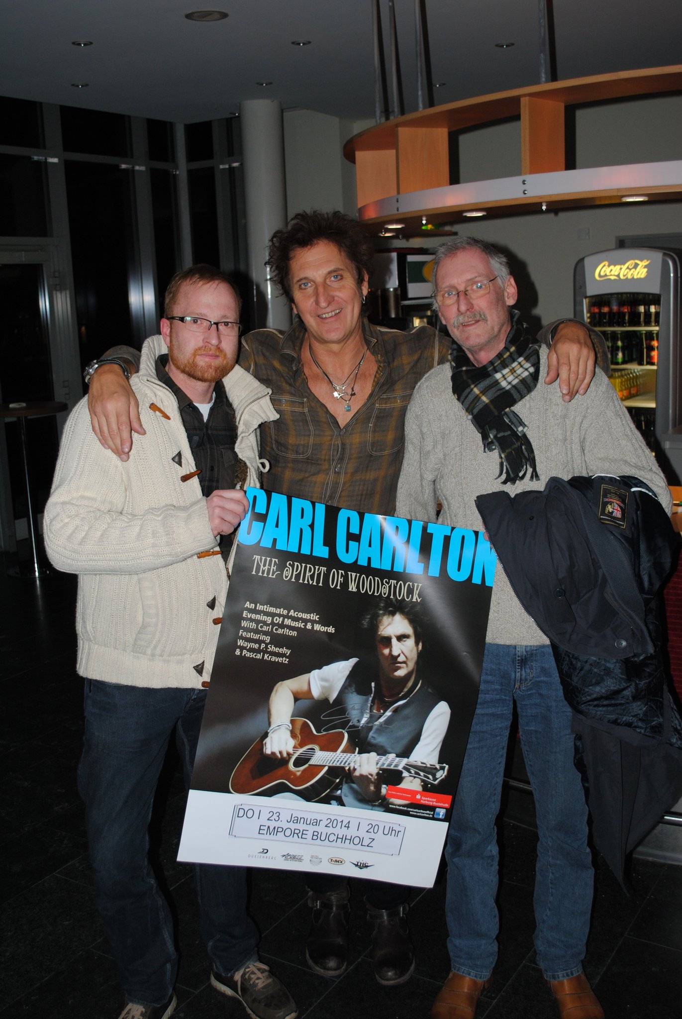 "Hauch von Rockgeschichte" in Buchholzer Empore: Star-Gitarrist Carl ...