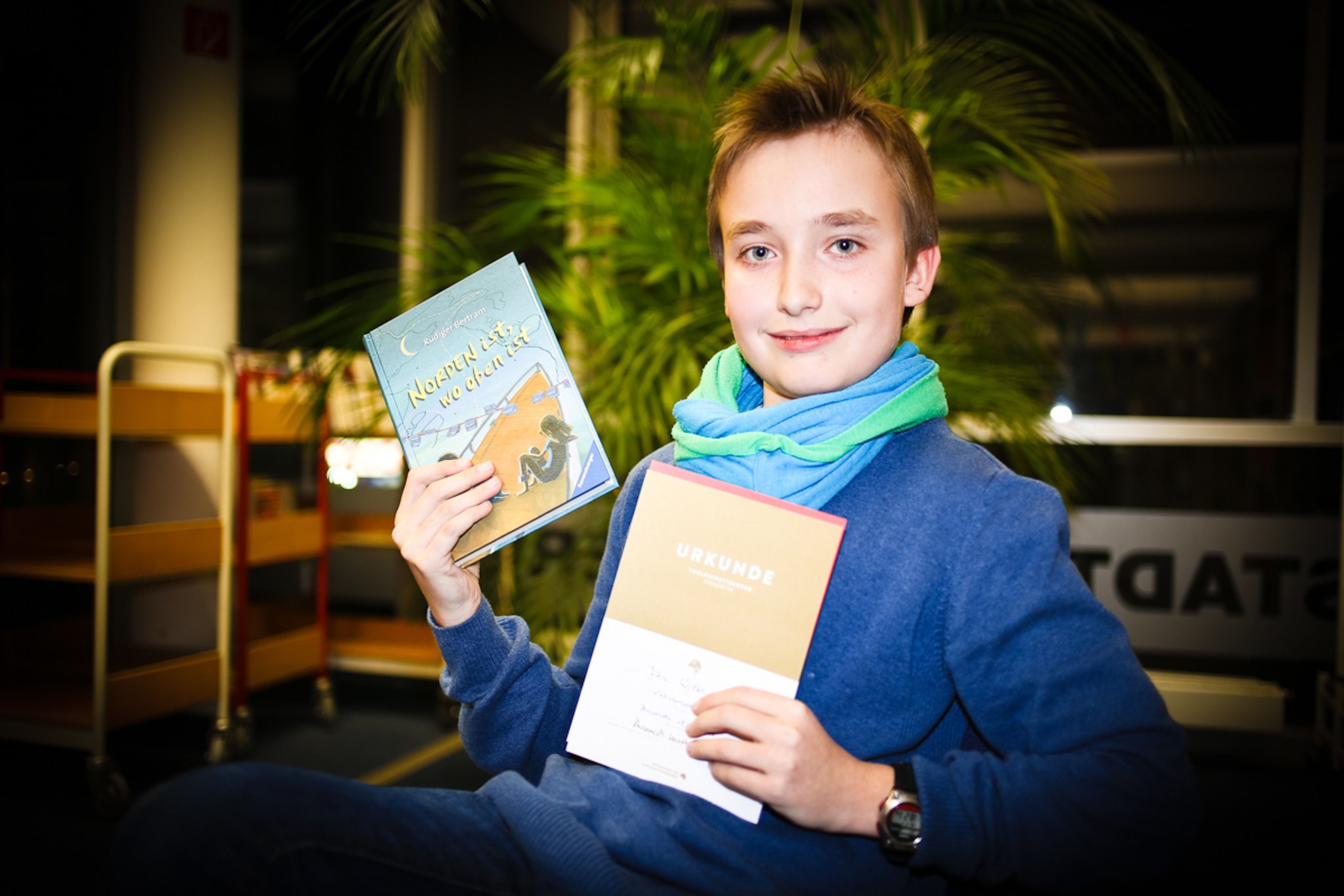 Jan Wilke ist der beste Vorleser - Buchholz