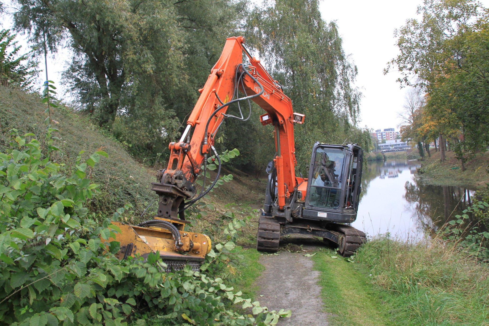 "Bissiger" Brombeer-Bagger - Stade