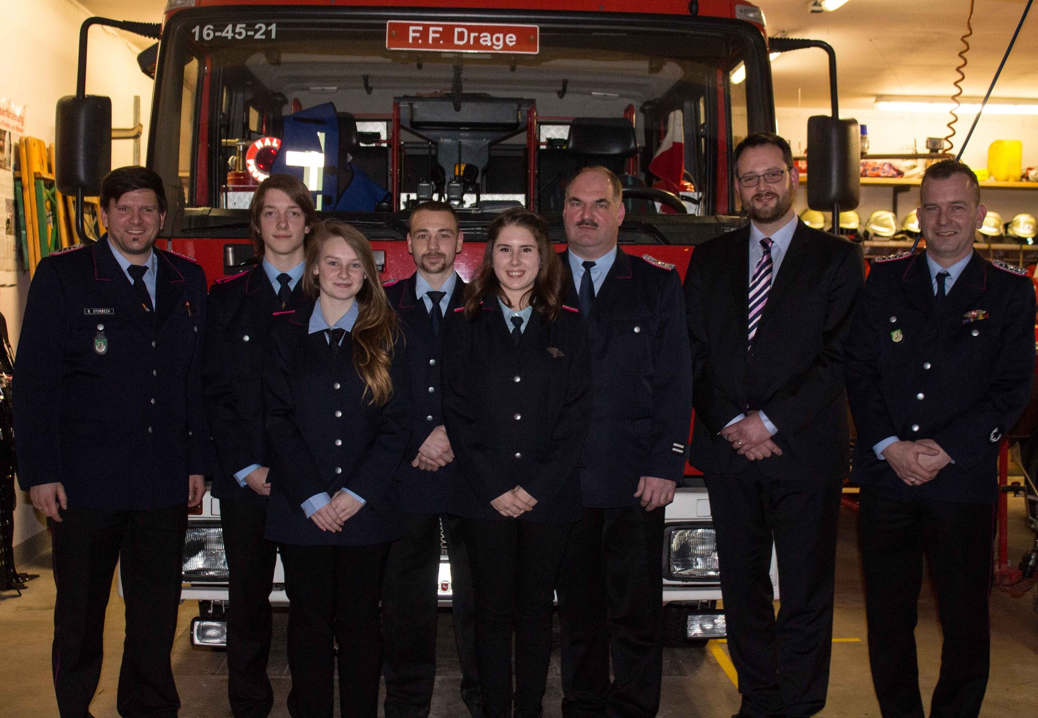 Ruhiges Jahr für neue Wehrführung: Drager Brandschützer zogen Bilanz ...