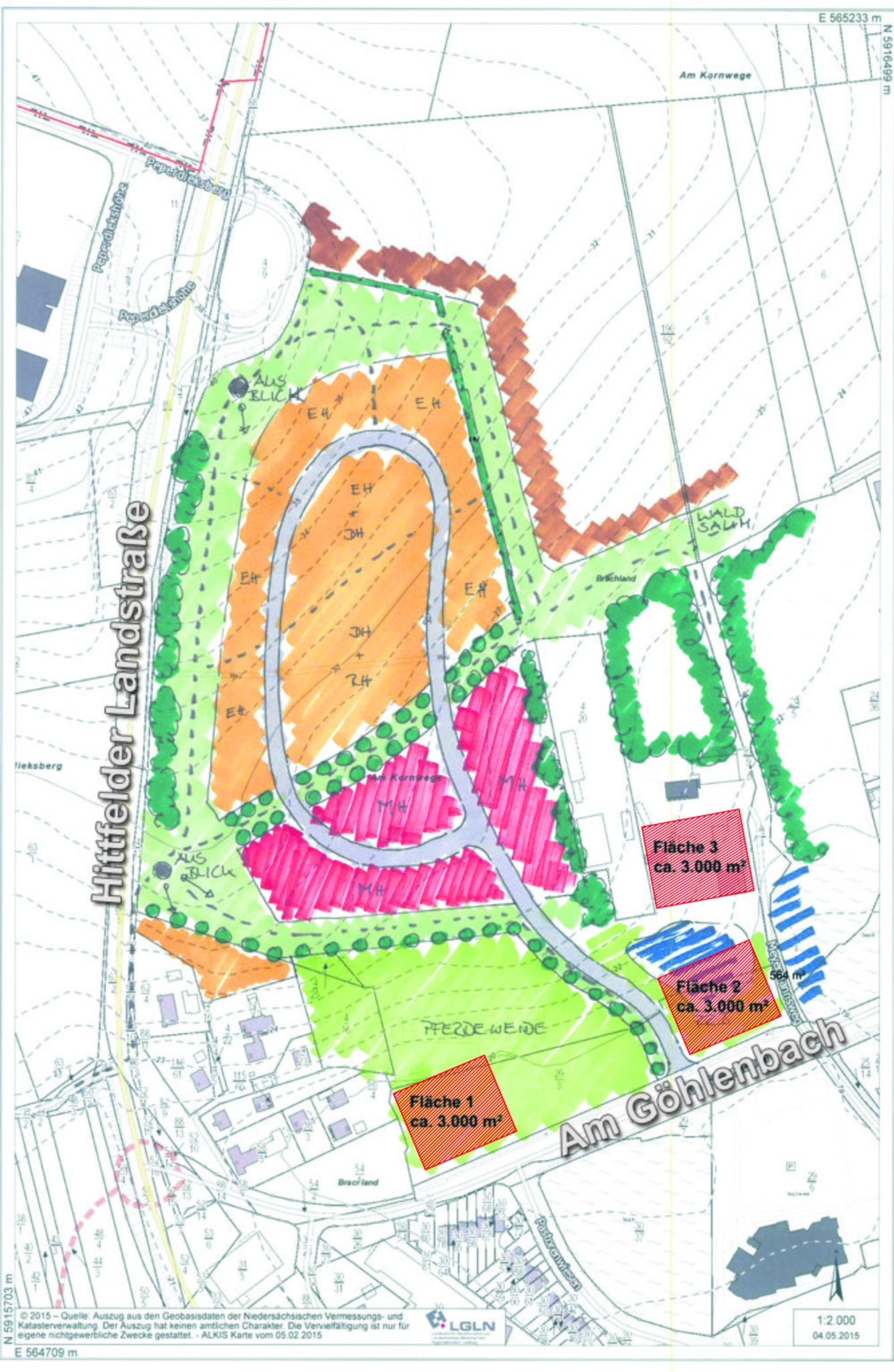 Wohin mit der Straße? Neues Wohngebiet in Hittfeld sorgt weiter für ...