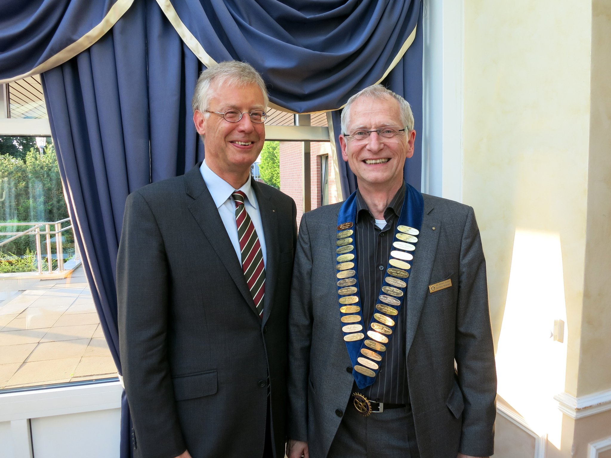 Dr. Karl-Heinz Winterstein leitet jetzt Rotary Club Winsen - Winsen