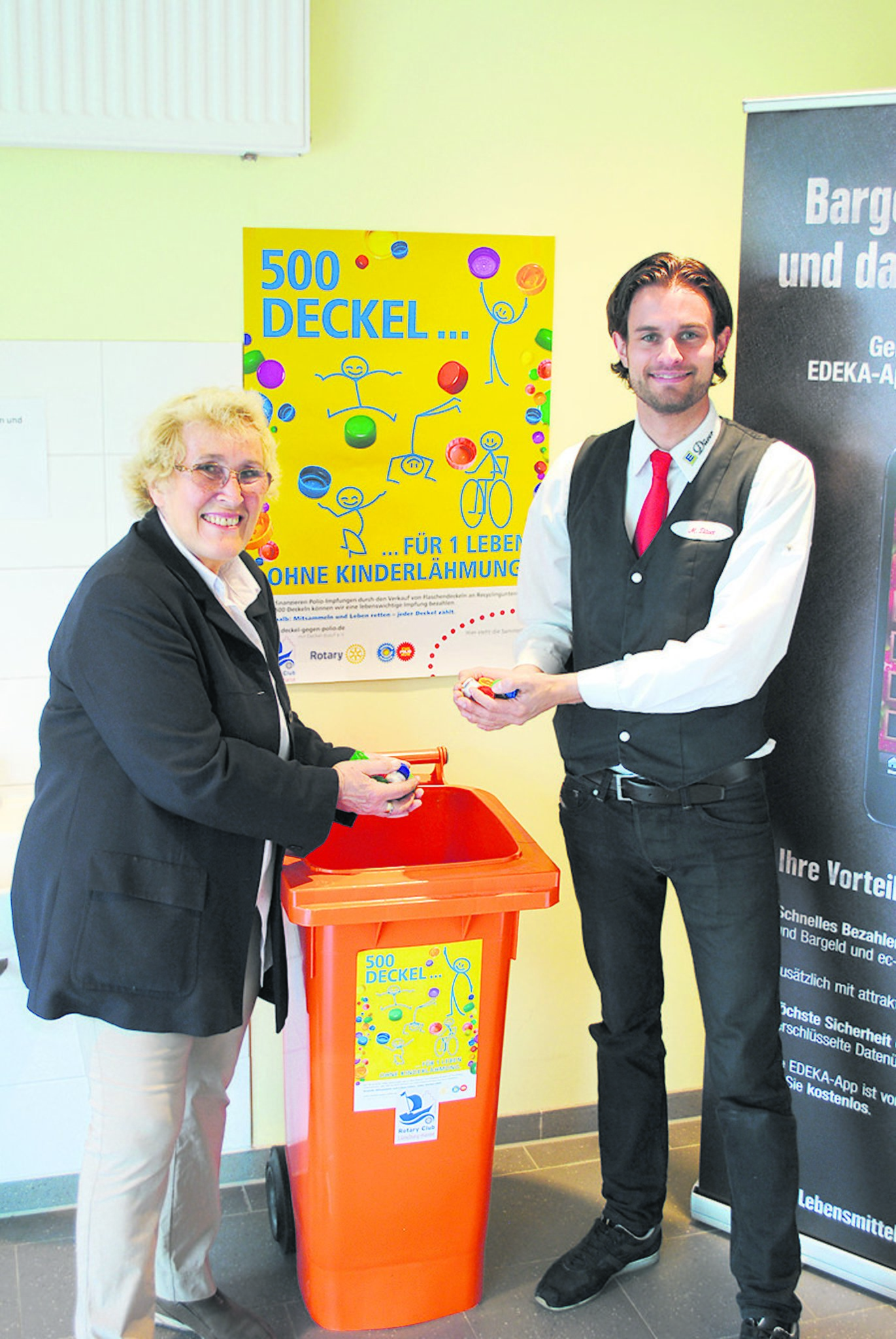 Starke Hilfe gegen Kinderlähmung: Prof. Dr. Wilma Merkel bekommt breite ...