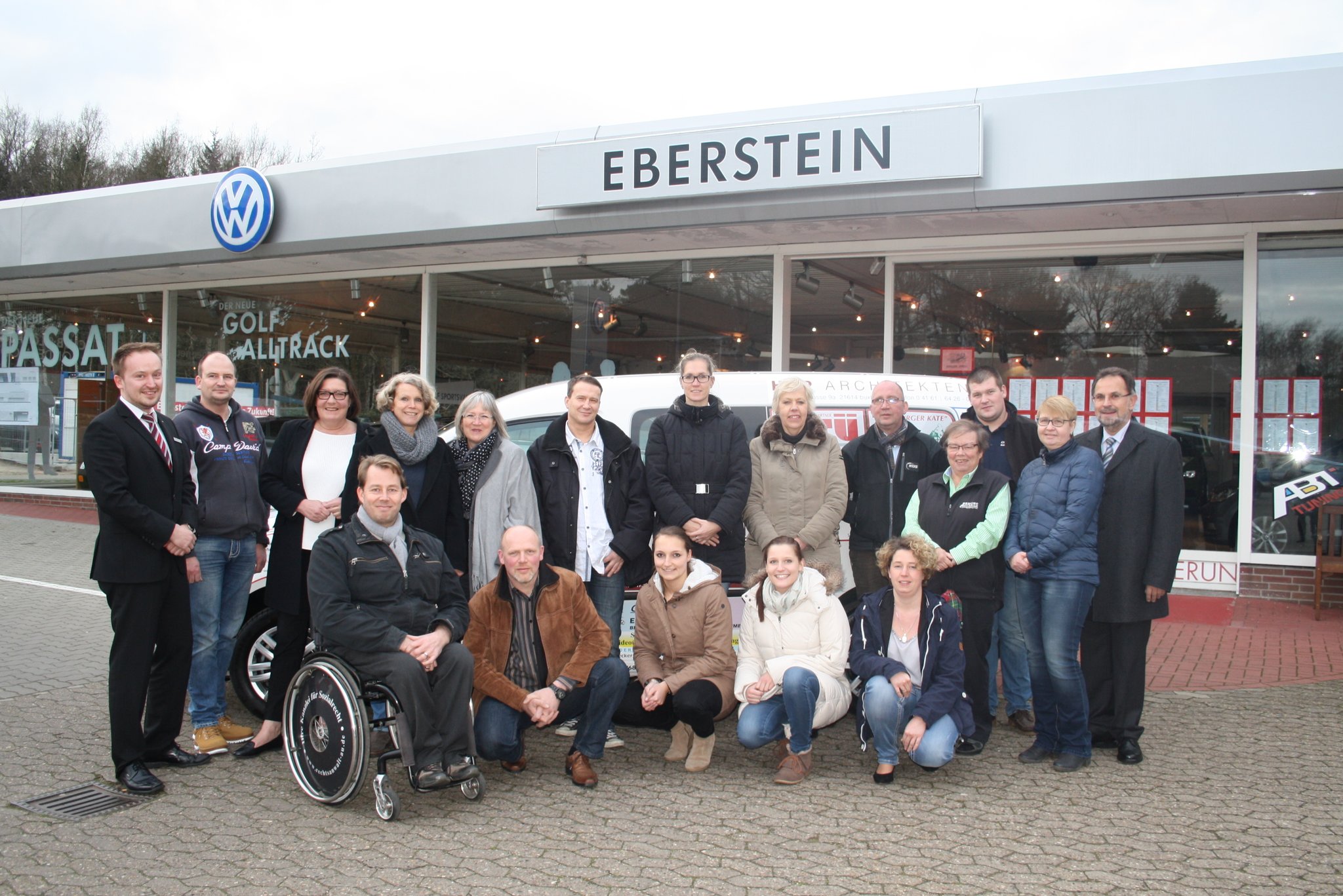 Das Autohaus Eberstein und Sponsoren stellen Vereinen einen ...
