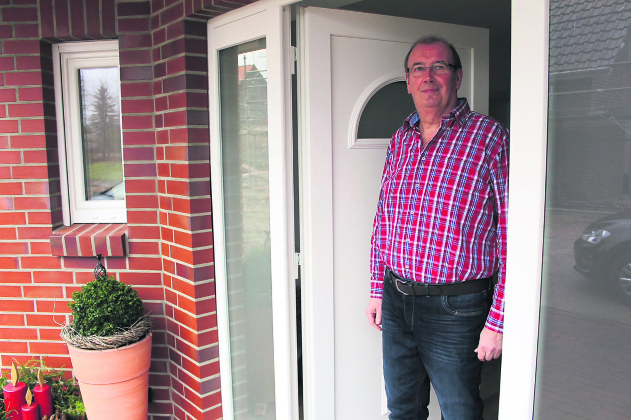 Ortsvorsteher Heinrich Prigge: "Wir sind relativ wunschlos glücklich ...