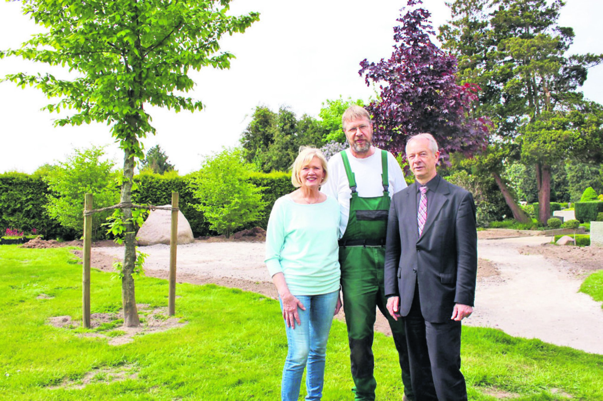 Friedhof Hittfeld: "Park der Hoffnung" wird eingeweiht - Seevetal