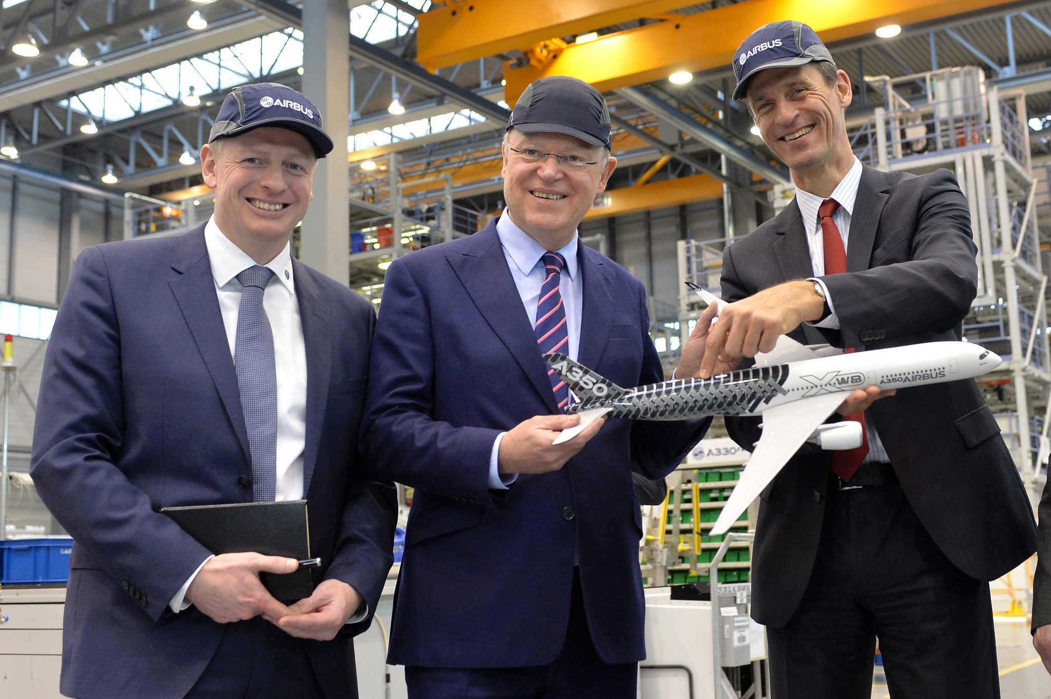 Weil bei Airbus: Regierungschef fasziniert von CFK - Buxtehude