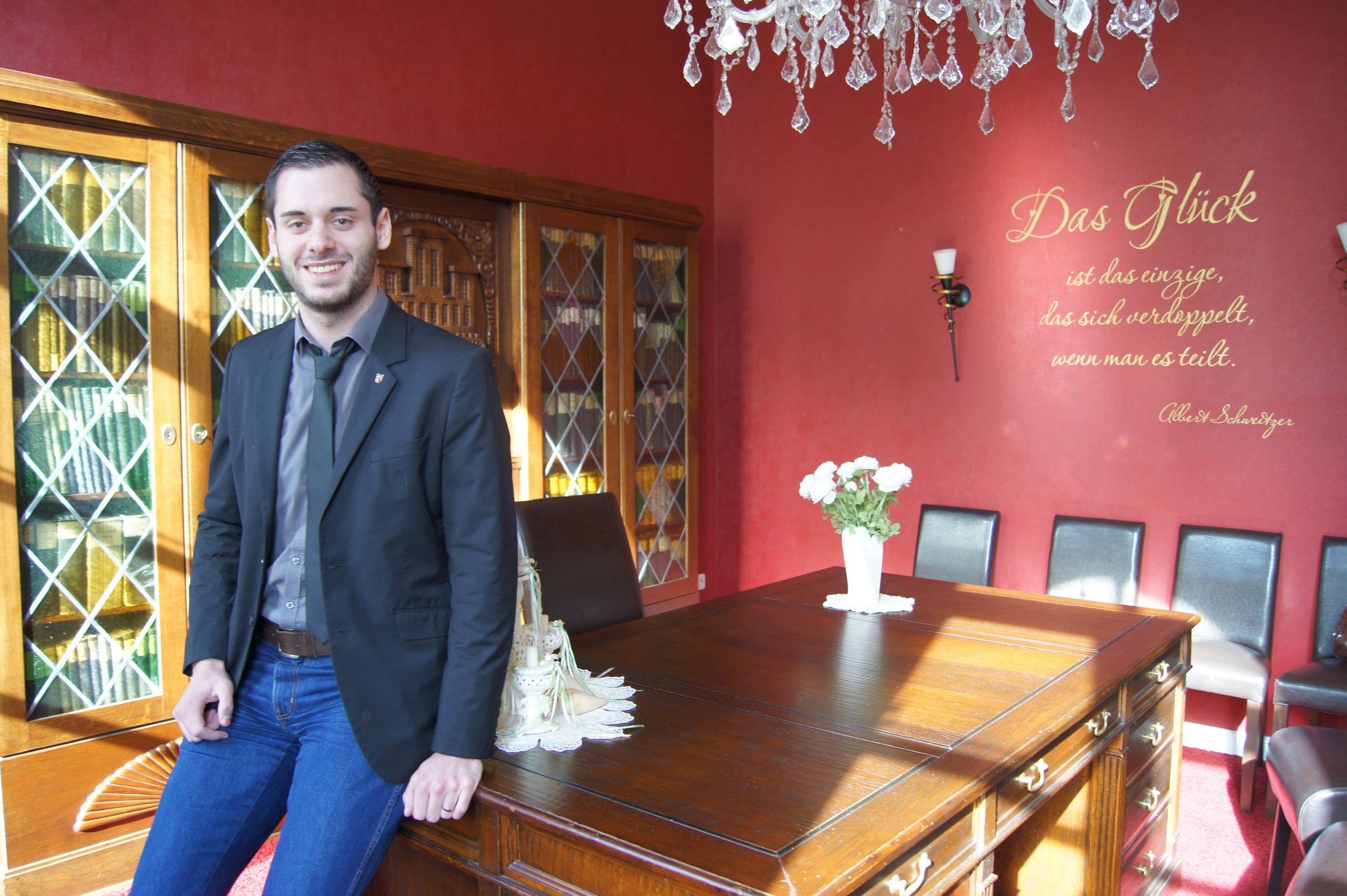 Horneburg: Danny Adler (21) ist einer der jüngsten Standesbeamten ...