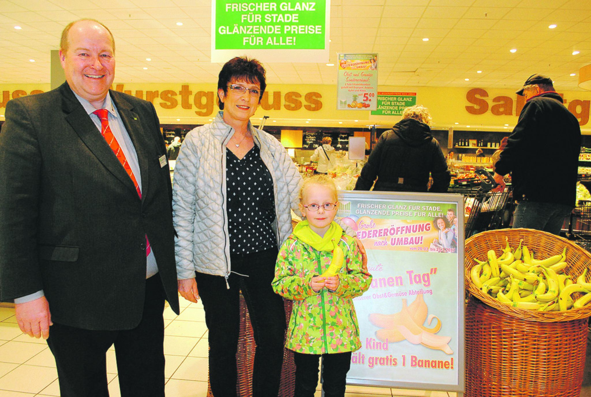 Marktkauf-Wiedereröffnung war voller Erfolg - Stade