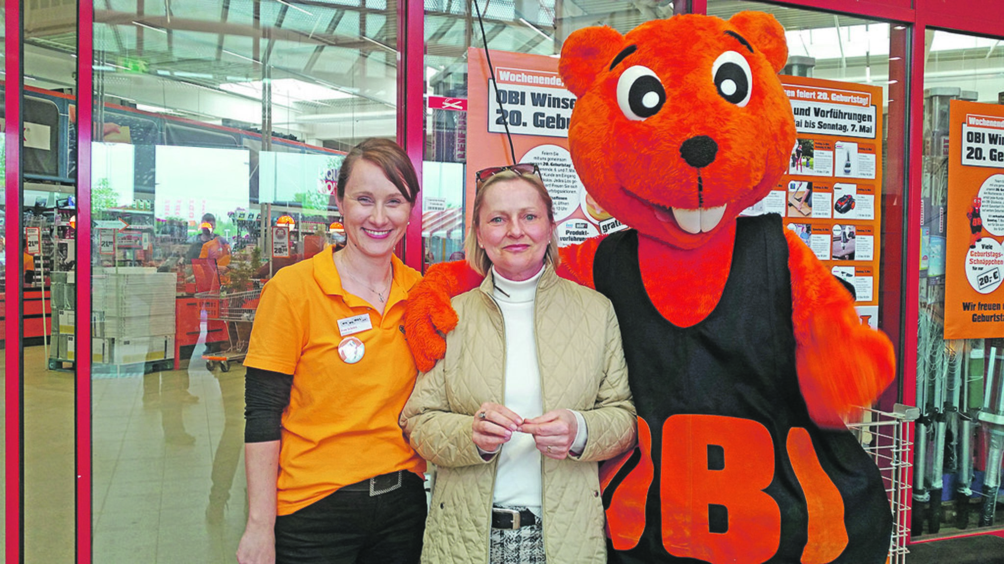 Tolles Geburtstagswochenende bei OBI und Bauwelt in Winsen - Winsen