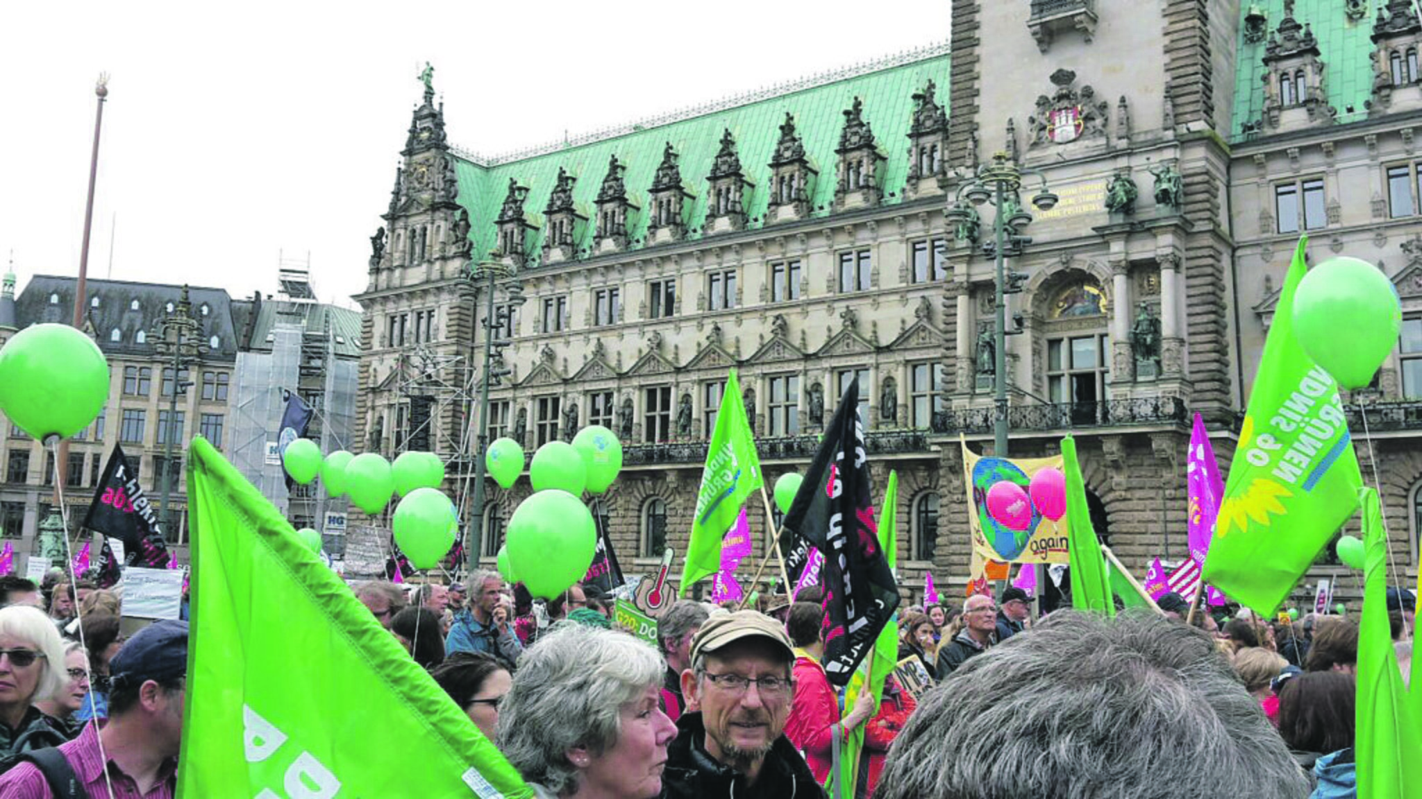 Friedlicher Protest gegen G20 - Buxtehude