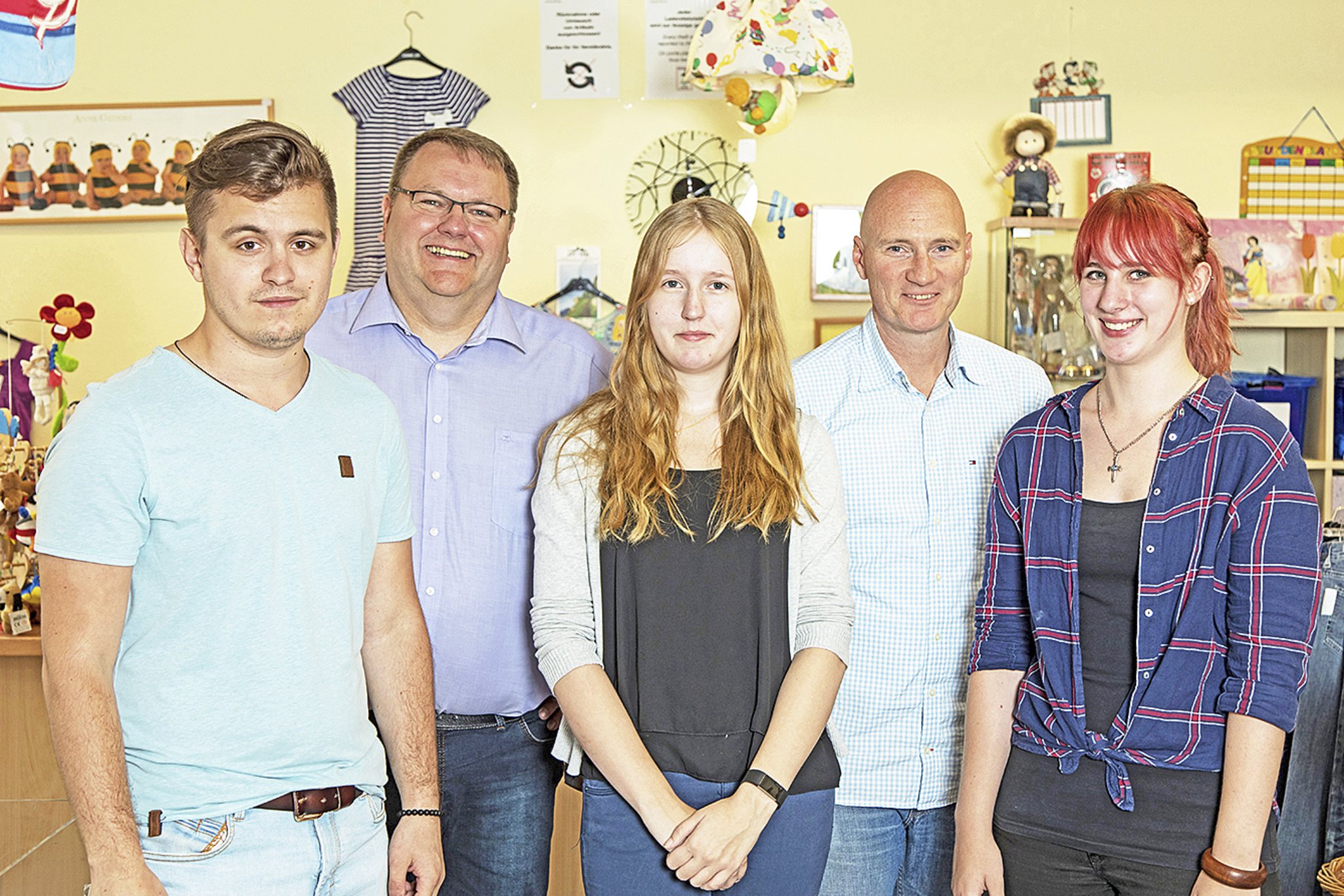 Ein Ukrainer als "Bufdi" im "Fundus"-Kaufhaus - Winsen