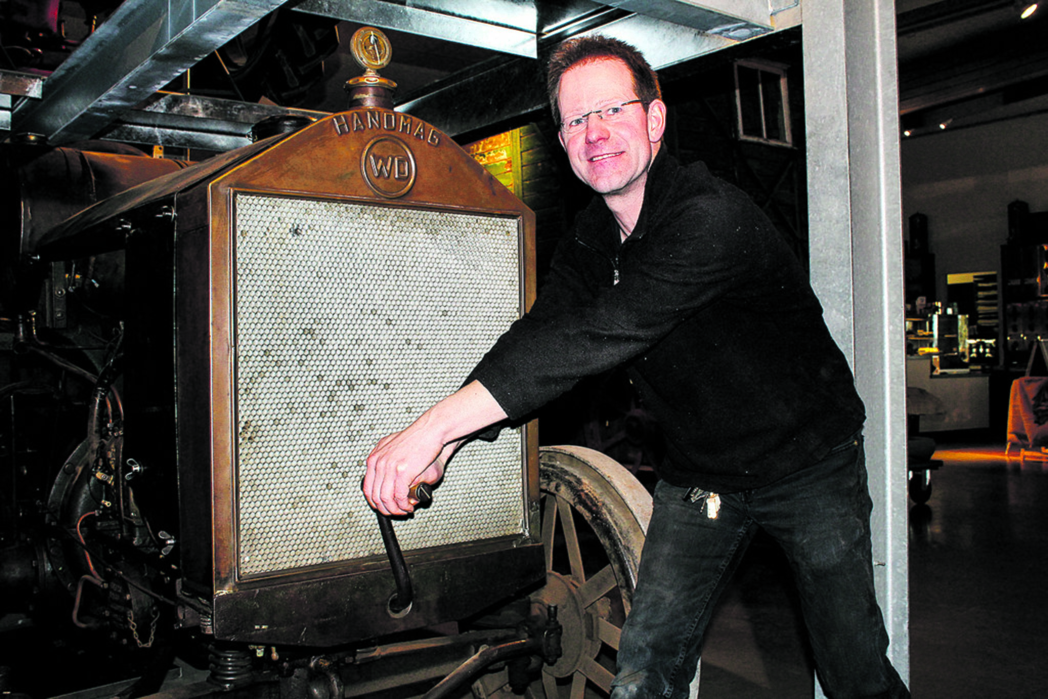 Auf Visite bei "Dr. Trecker": Holger Hink kümmert sich um die ...