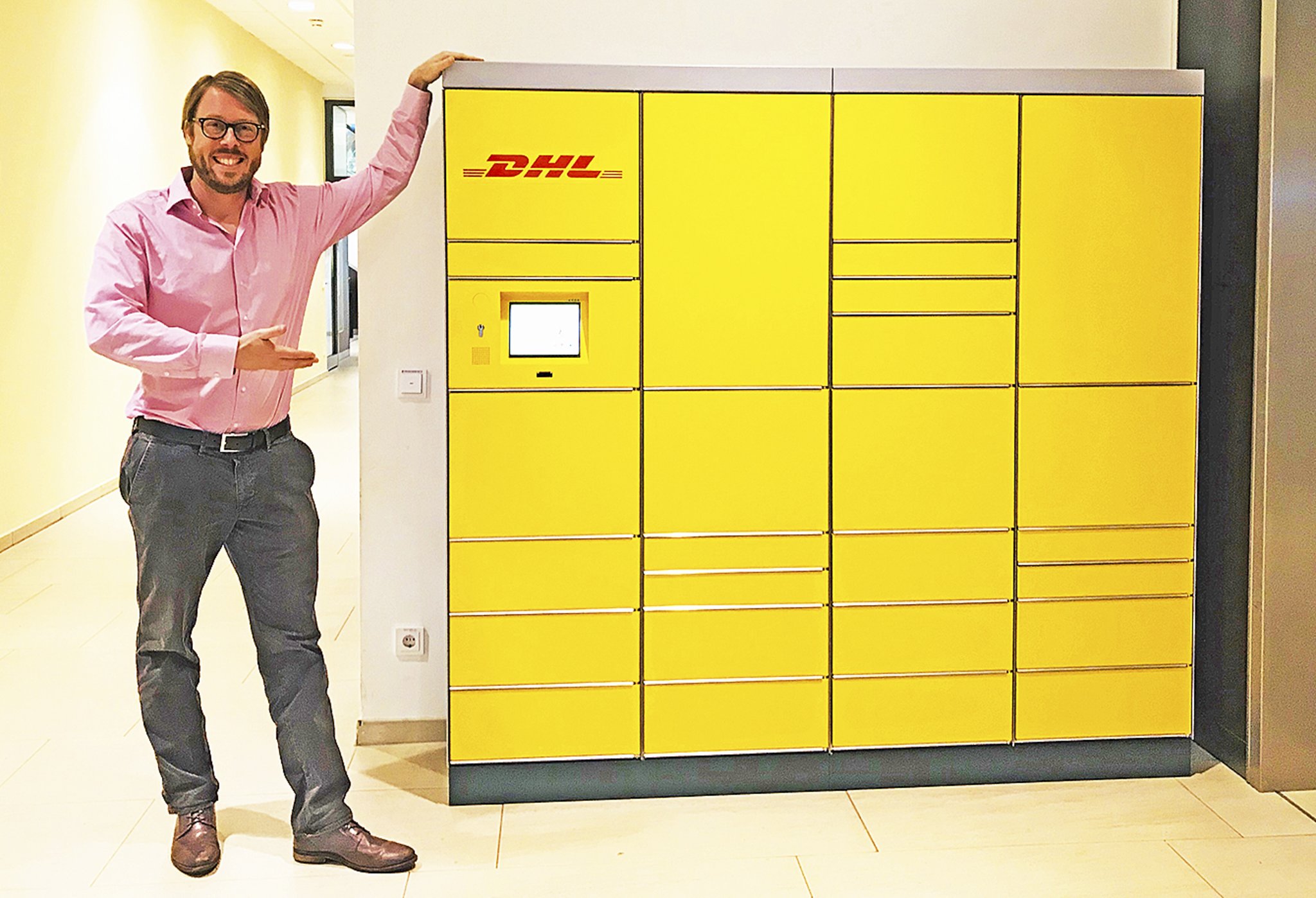 Packstation im Einkaufszentrum - Buchholz