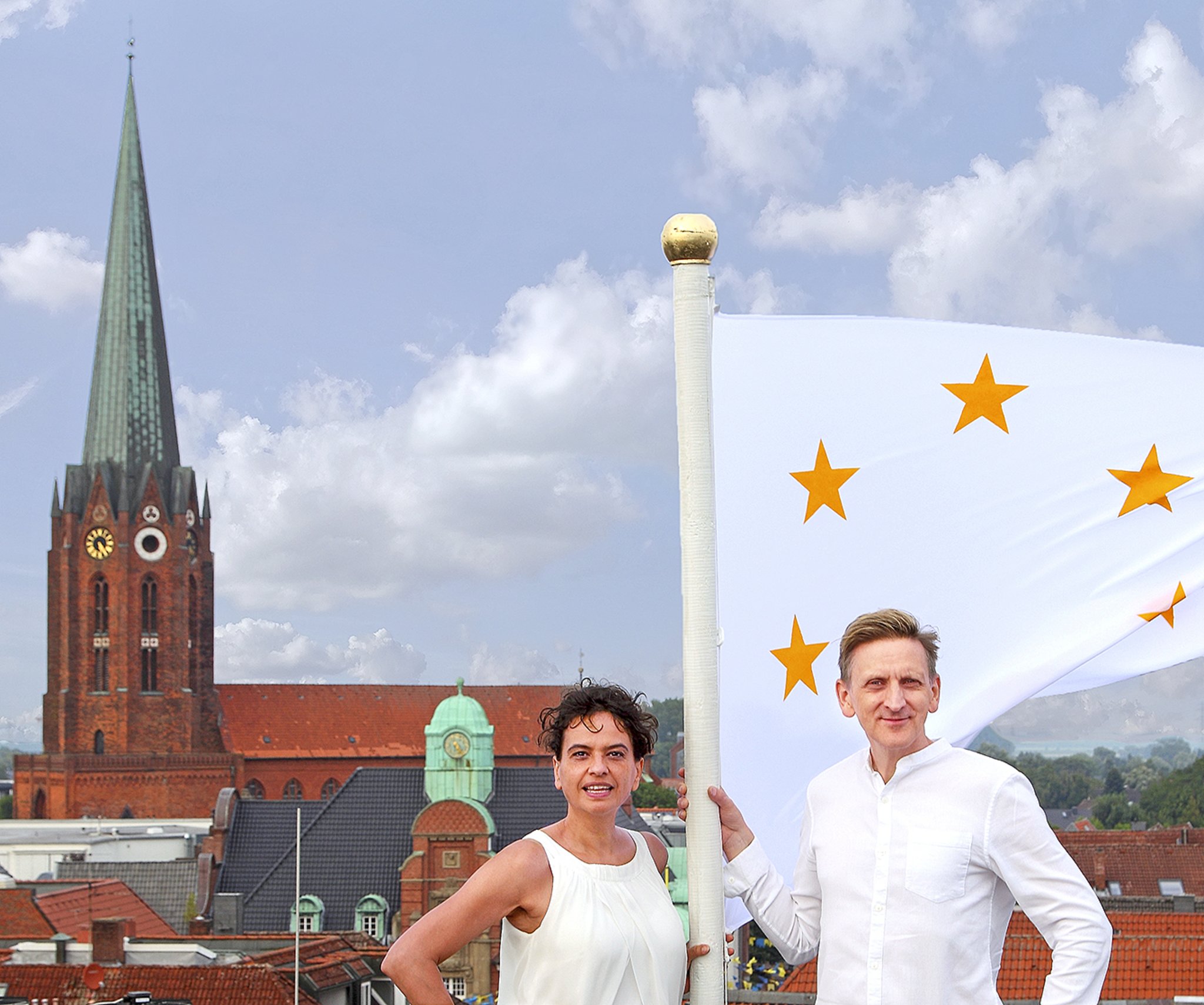 Frieden ist die Grundlage: Neue Aktion "Eine Stadt zeigt Flagge" und ...