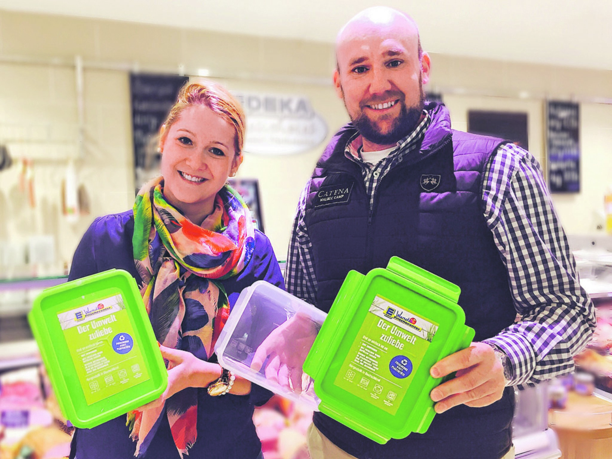 Edeka Frischecenter Warncke ist Vorreiter bei der Plastikvermeidung ...