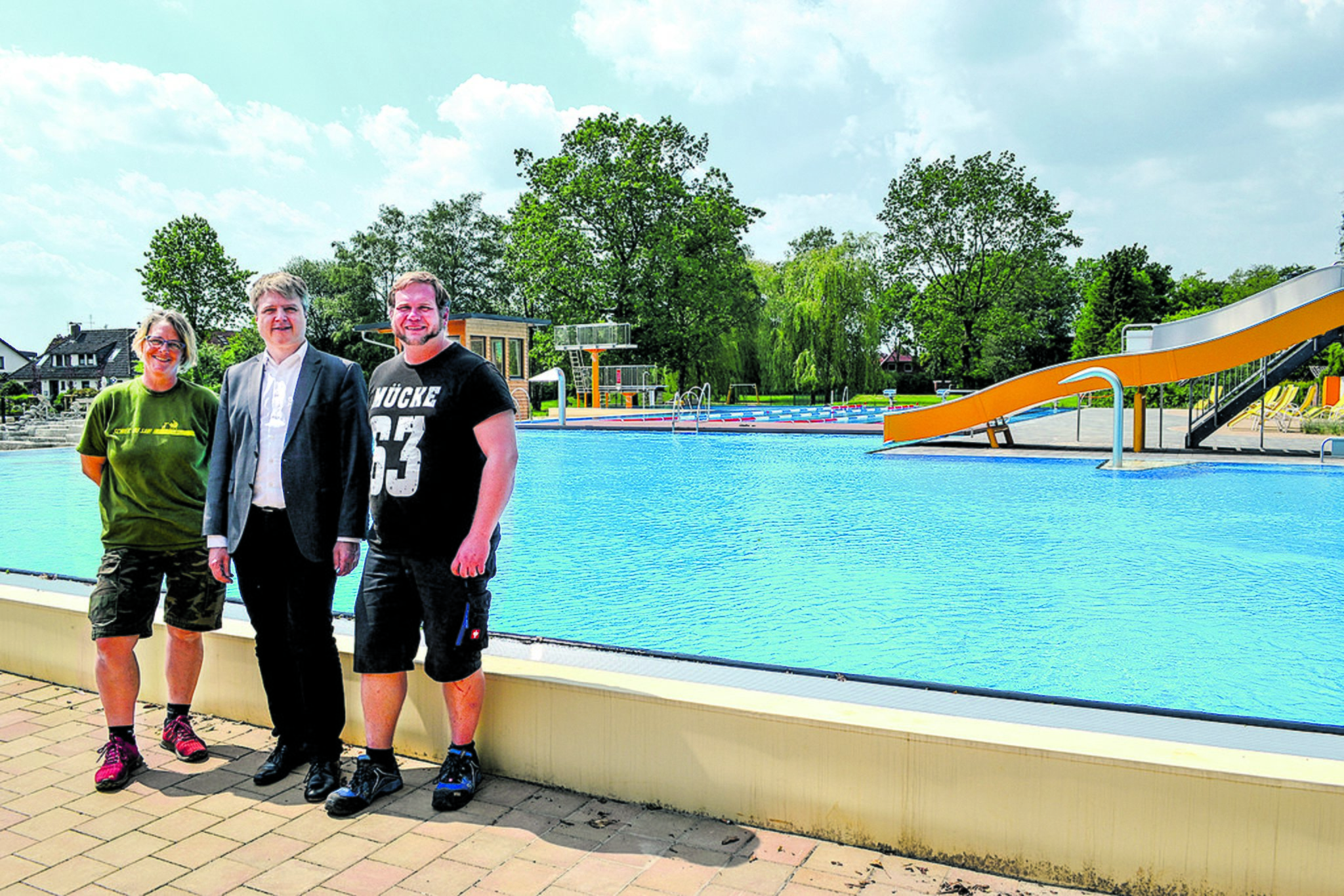 Wiedereröffnung des Freibades Tostedt: Der Um- und Neubau ist endlich ...
