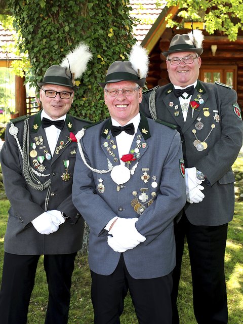 Schützenfest Hollenstedt: Für König Christian Stöver war es ein Jahr ...