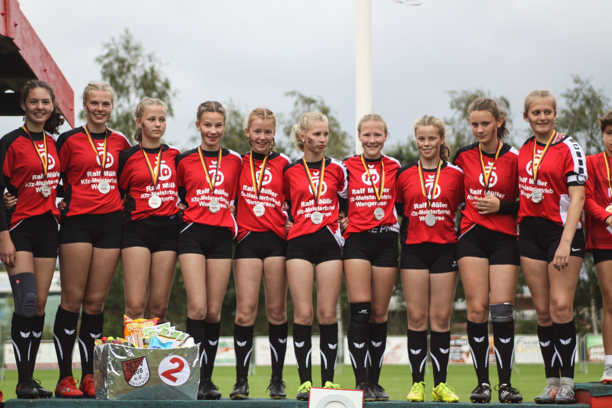 U14-Mädchen gewinnen Silber bei der Deutschen Meisterschaft im ...