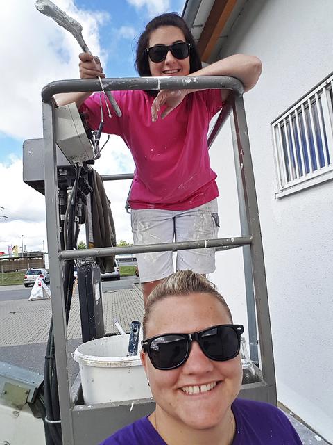 "Freue mich über den großen Zuspruch!": Malermeisterin Janine Jordan in ...