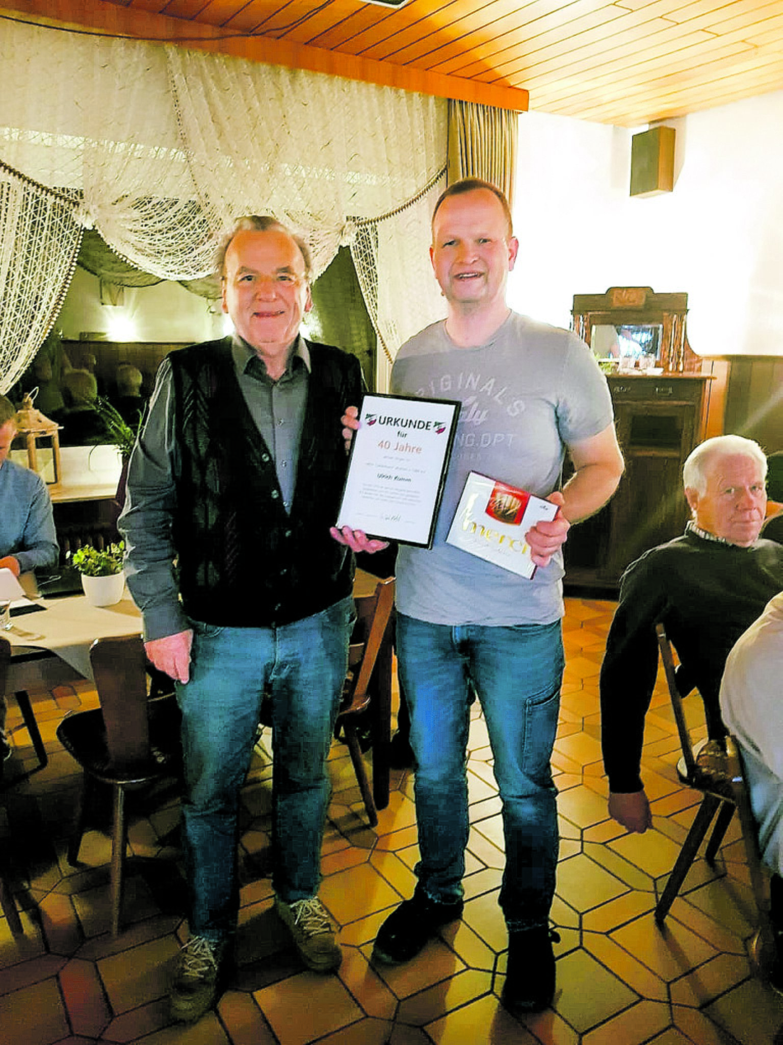 Ehrungen und Rückschau bei Wulfsener Sängern: Die Vereinstreue wurde ...