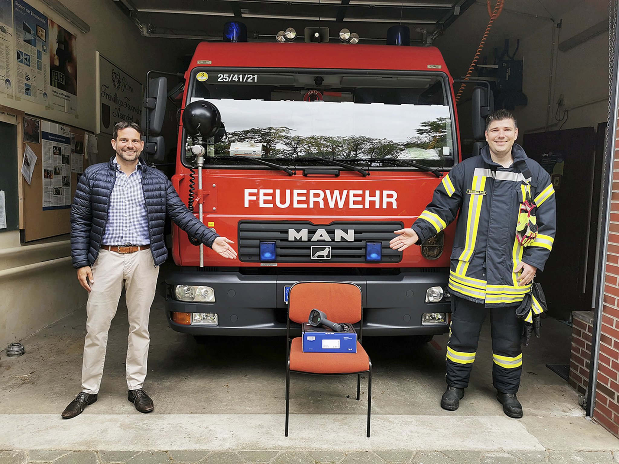 Feuerwehr aktuell: Ein Geschenk für Asendorfs Wehr - Hanstedt