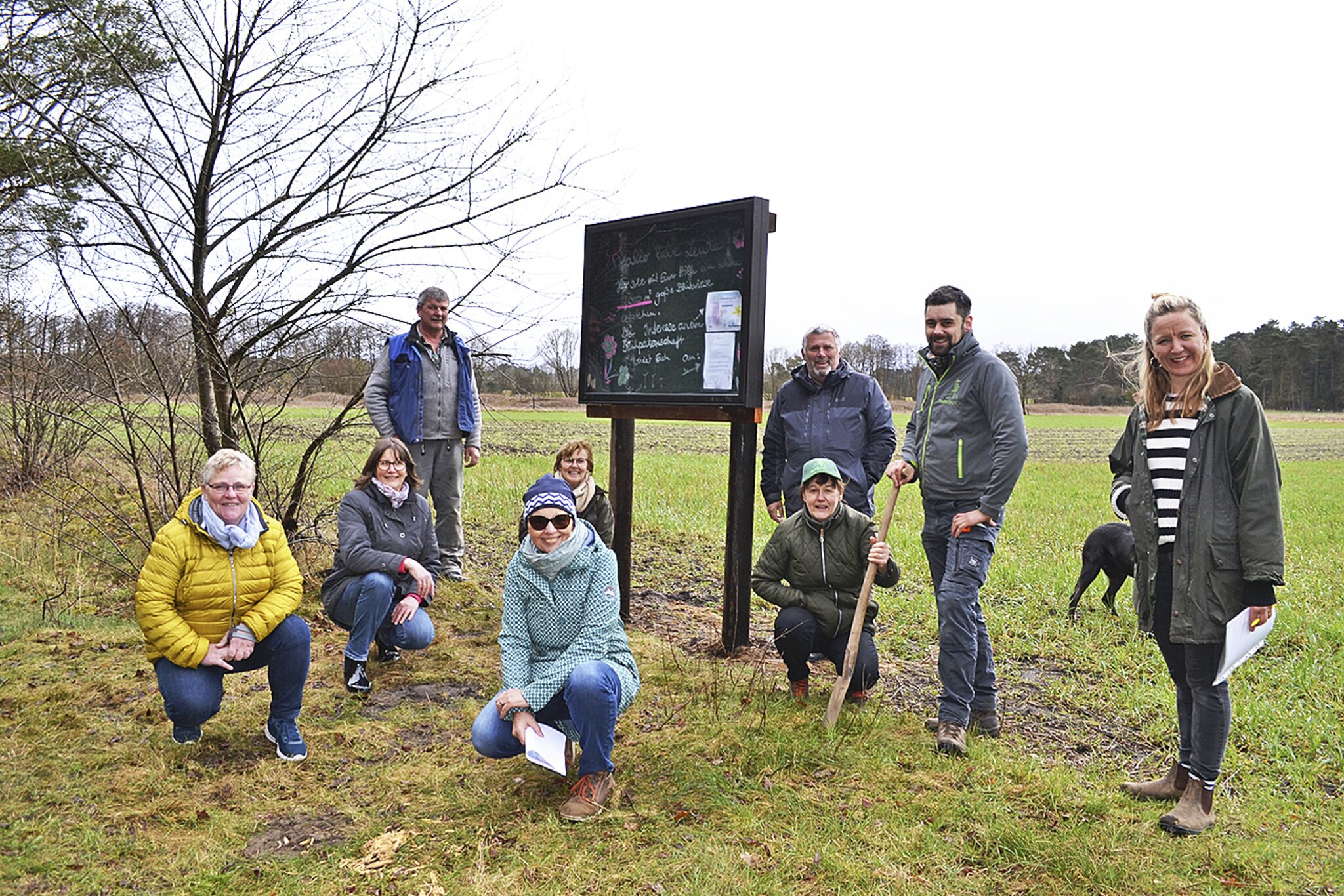 Blühfläche in Kakenstorf: Gemeinsam für Insektenschutz - Tostedt