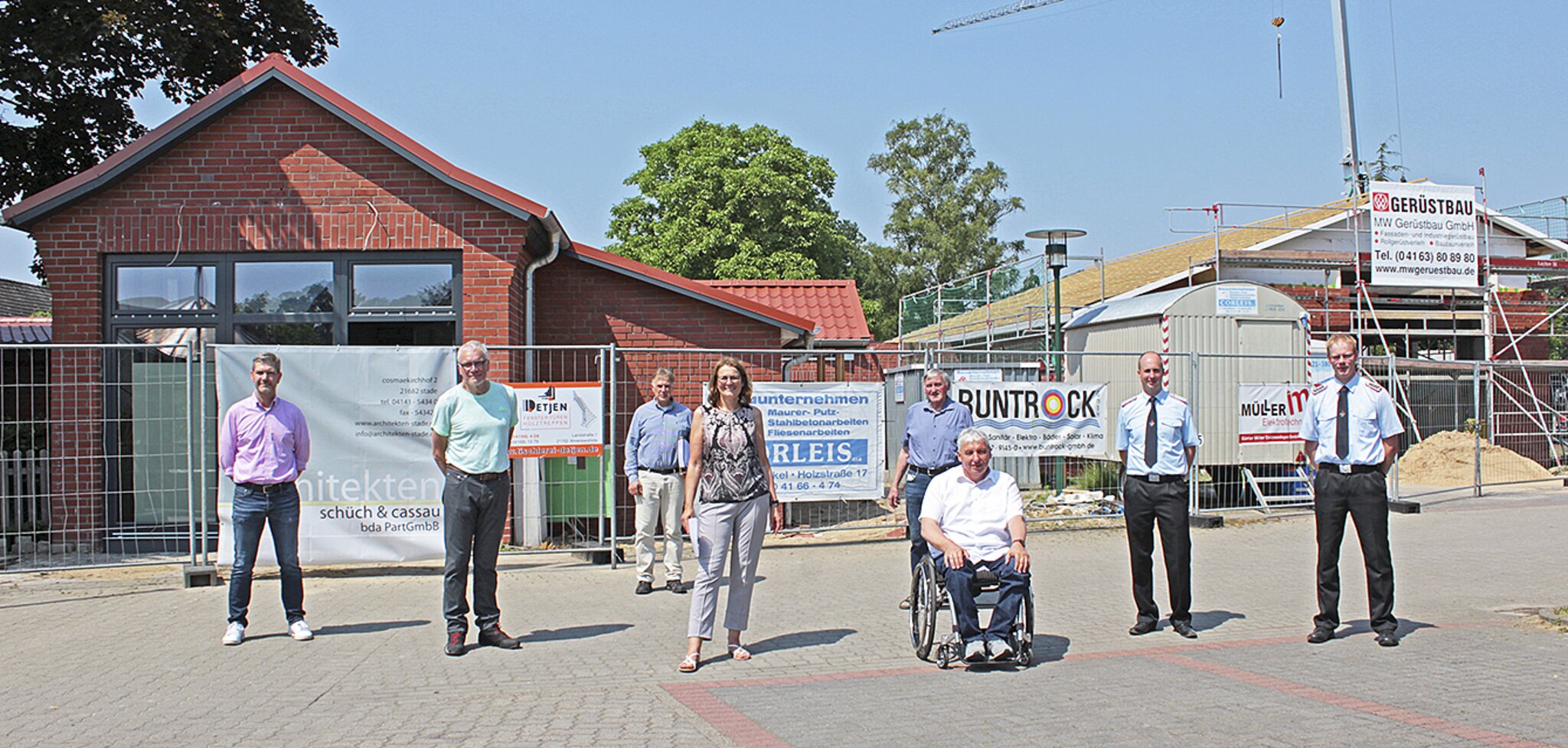 Rohbau beinahe fertiggestellt: Bauarbeiten in der Ortsmitte von ...