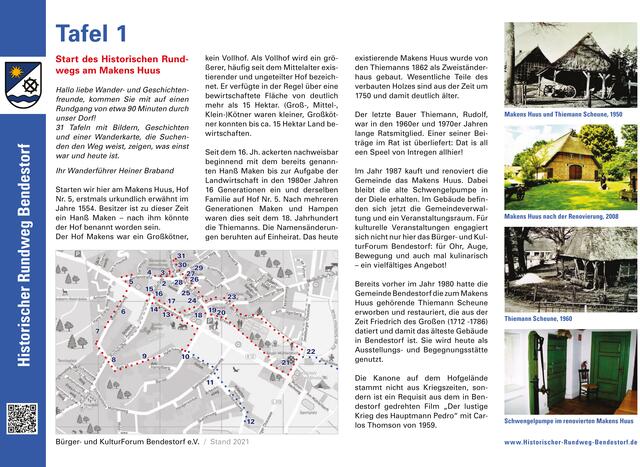 Einblicke in die Bendestorfer Geschichte: Historischer Rundweg mit 31 ...