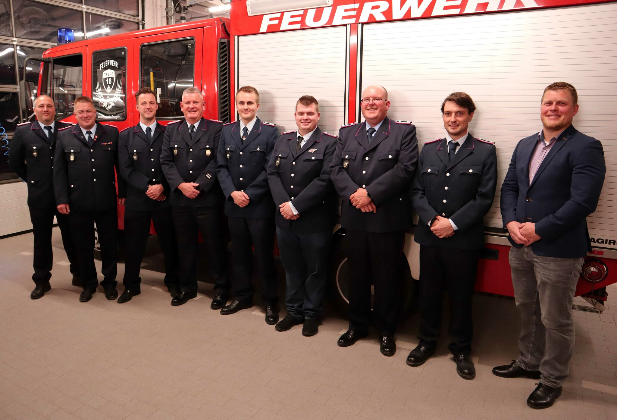 Brandschützer zogen Bilanz: Tesper Feuerwehr hatte 87 Einsätze im Jahr ...