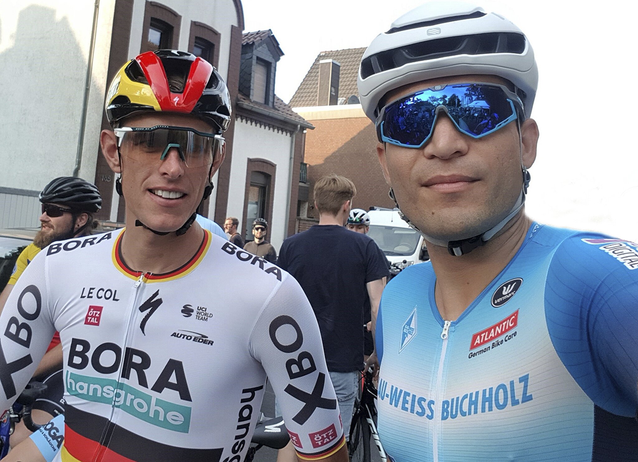 Mohsen Ramezani trifft Tour-de-France-Star - Buchholz