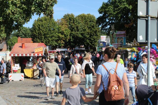 450 Stände, tausende Besucher, bestes Wetter: Flohmarkt Tostedt: So ...