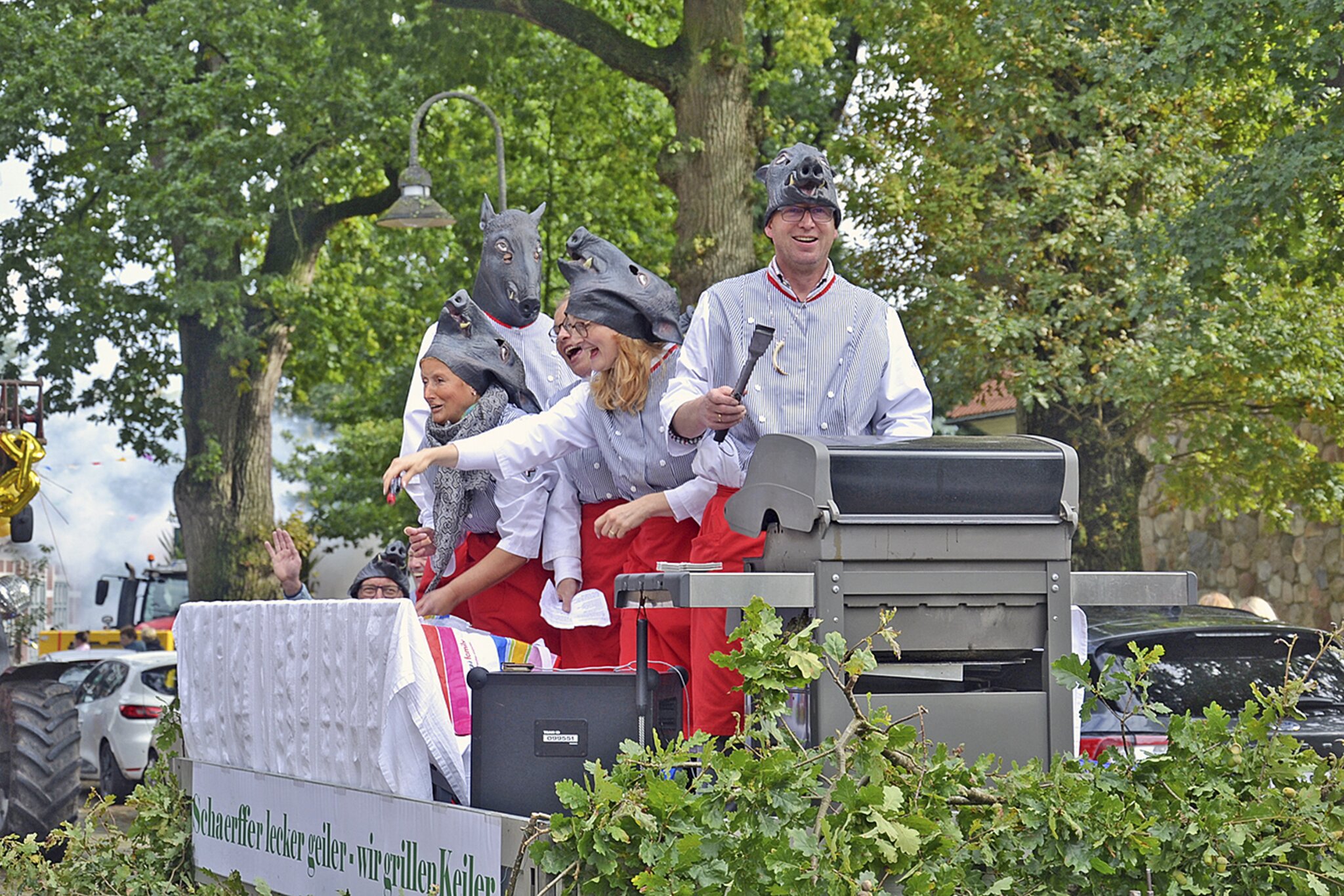 Ernteumzug der Landjugend Bargstedt: Kreativität trifft auf Tradition ...