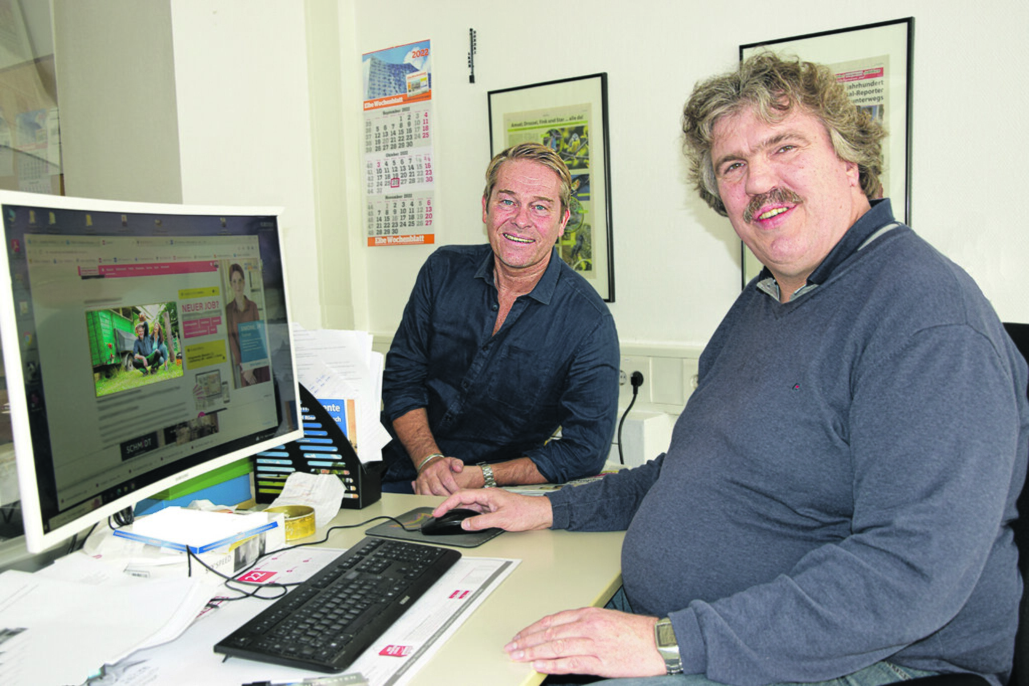 Redaktion statt rotes Sofa: NDR-Moderator Hinnerk Baumgarten besuchte ...