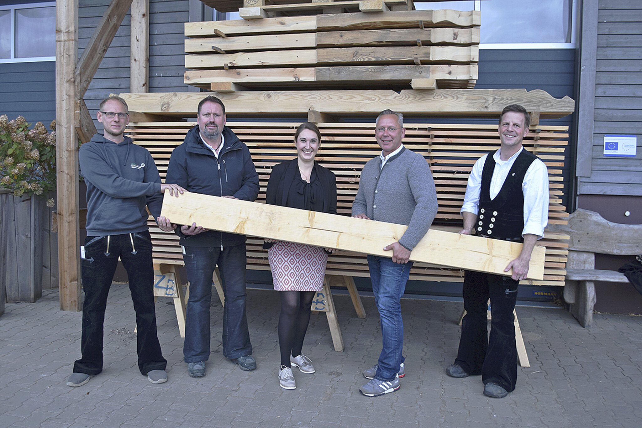 Im Handwerk den Sinn des Lebens finden: Zimmerer Richard Betz spielt ...