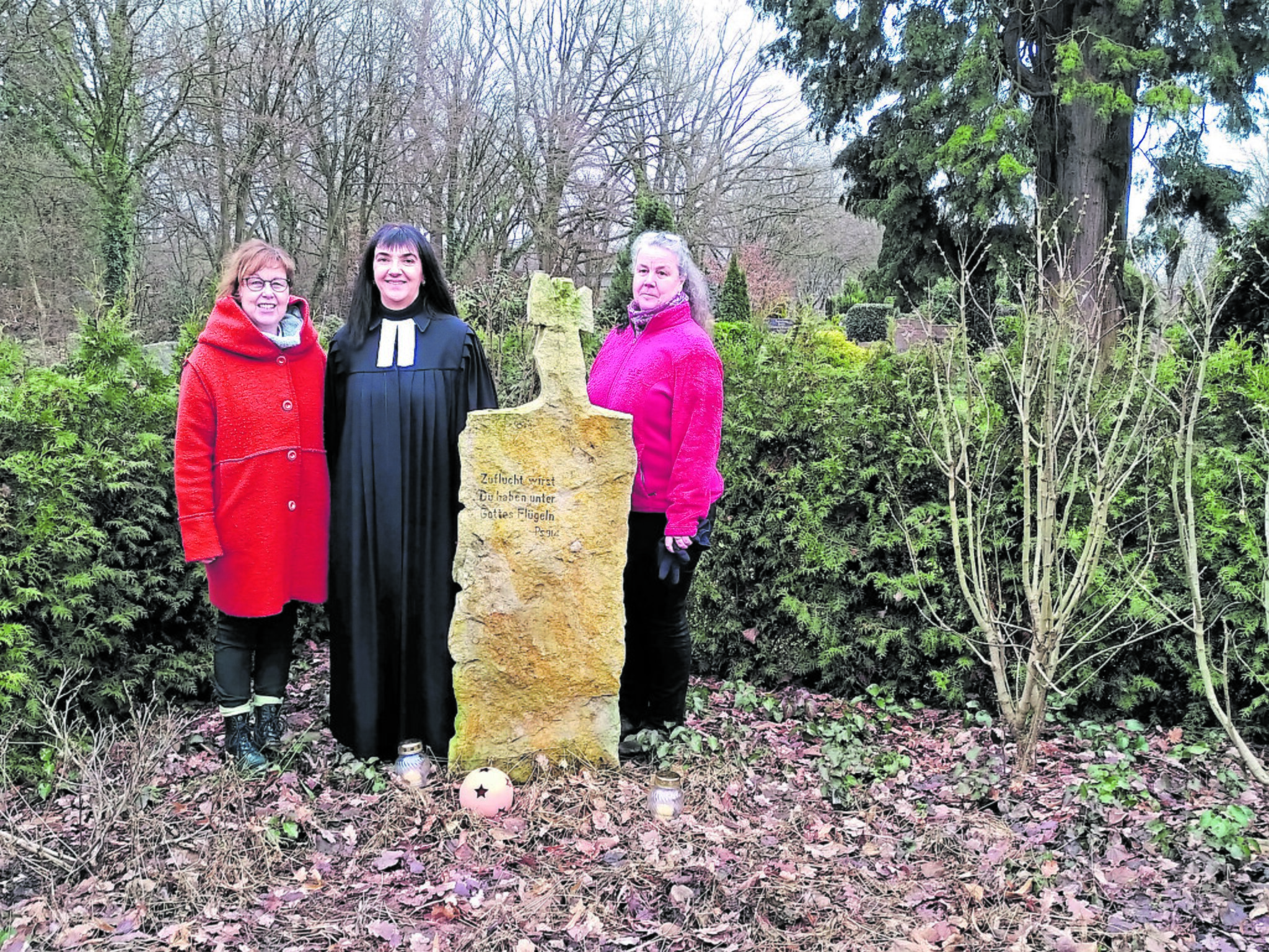 Hollenstedt: Gedenkort für Sternenkinder eingeweiht - Hollenstedt