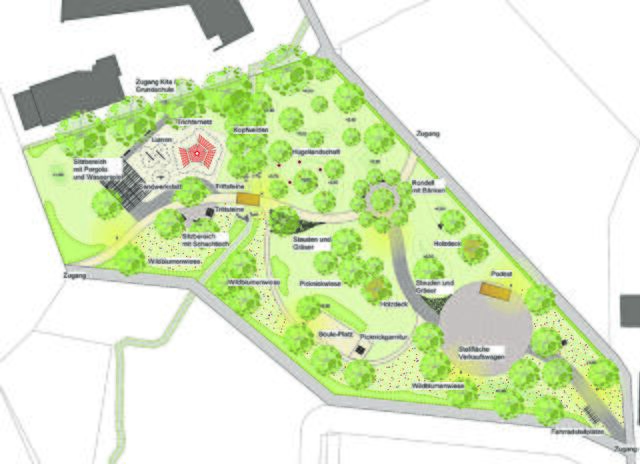Tostedt: Arbeiten für Park im historischen Ortskern laufen auf ...