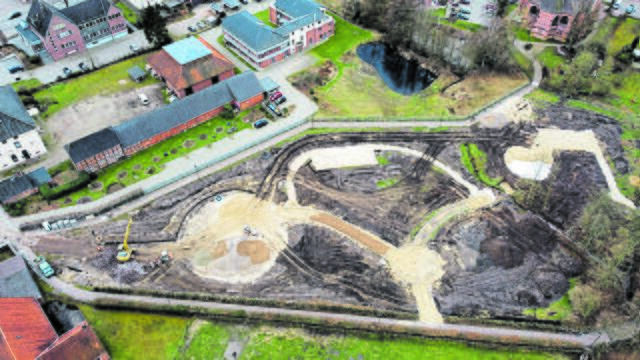 Tostedt: Arbeiten für Park im historischen Ortskern laufen auf ...