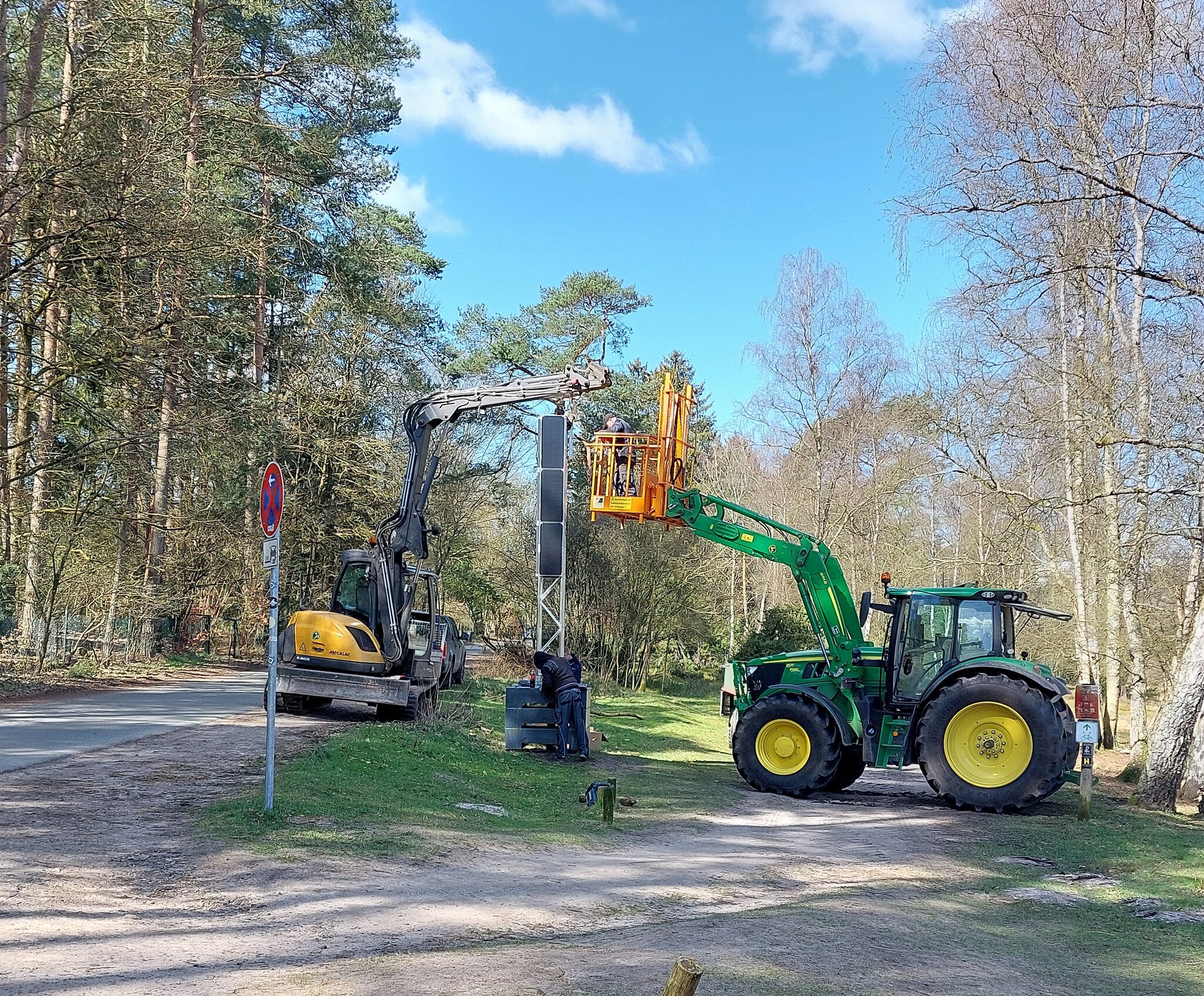 Büsenbachtal: Hässliche "Heideampel" überraschend abgebaut - Tostedt