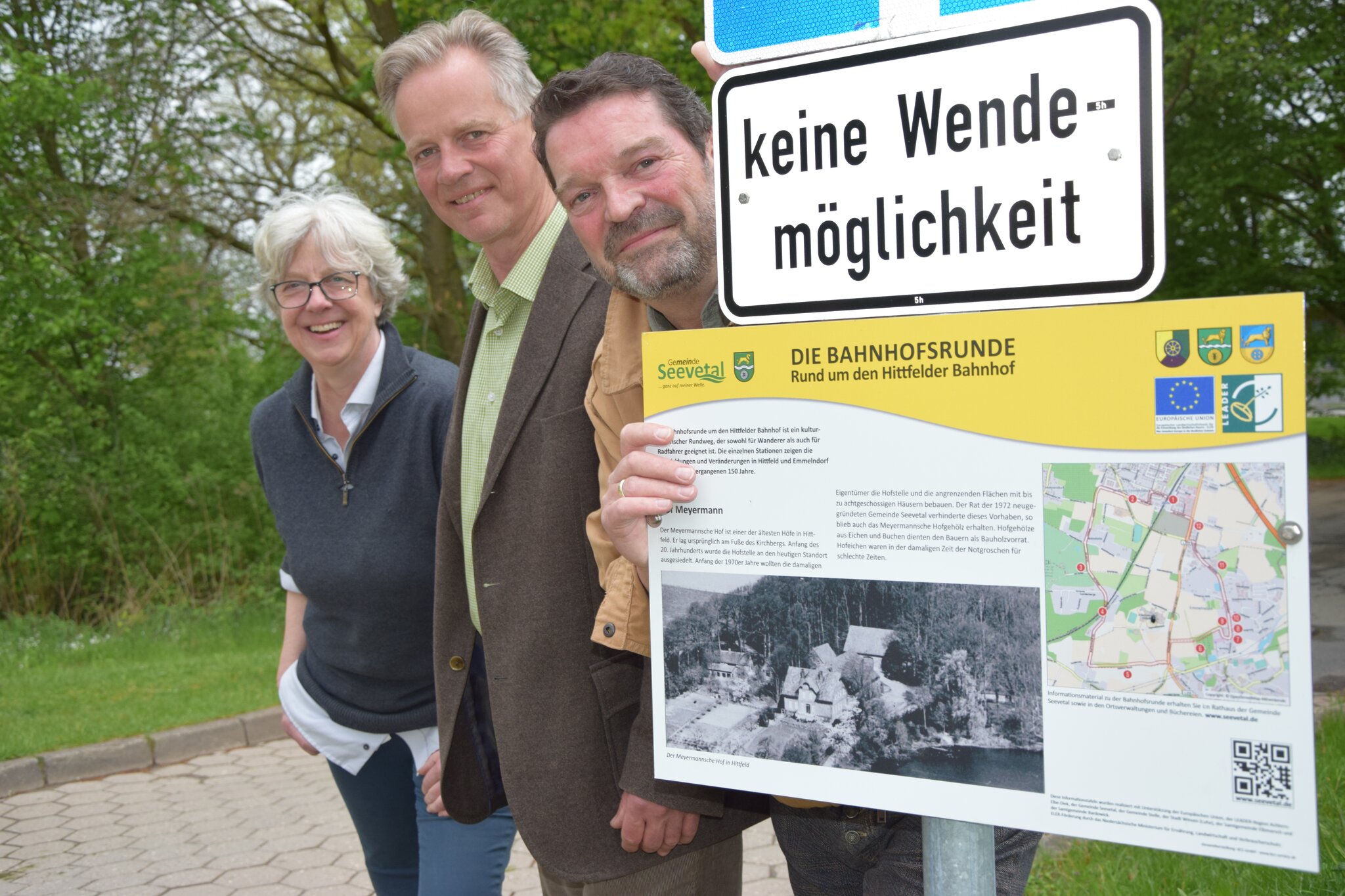 Hittfeld: Zwei historische Rundwege eröffnet - Seevetal