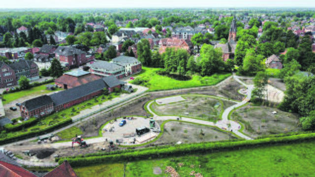 "Perspektive Innenstadt": Park im Herzen Tostedts ist fertig - Tostedt