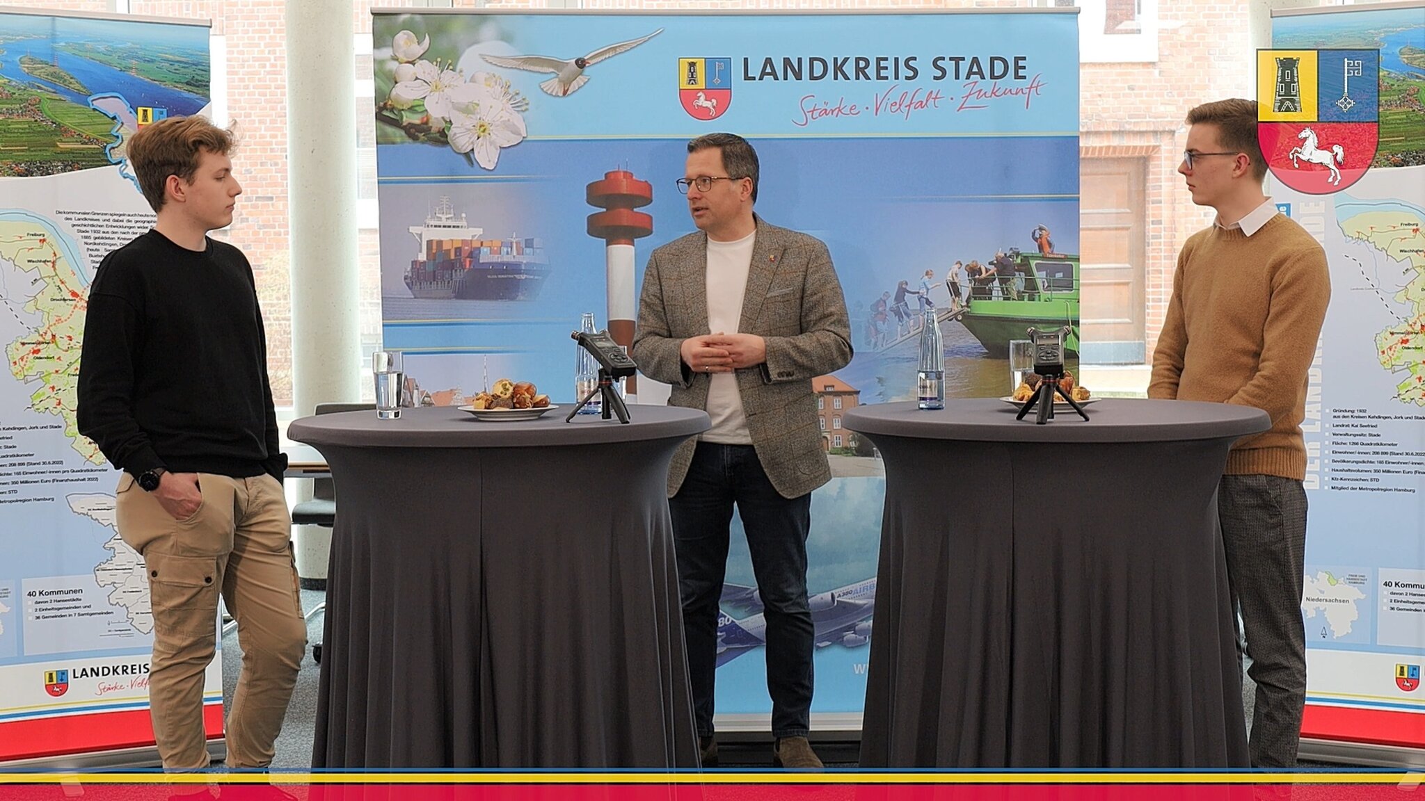 Landrat diskutierte mit Jugendlichen: Landkreis Stade beteiligt sich an Europäischer ...