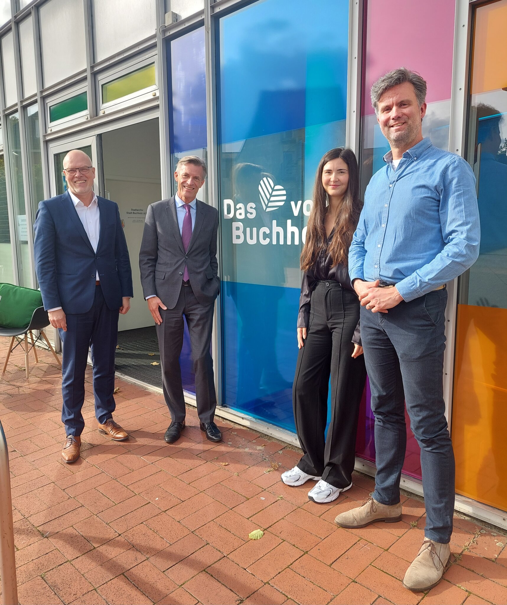 Buchholz: Büro fürs Innenstadtmanagement eingeweiht - Buchholz