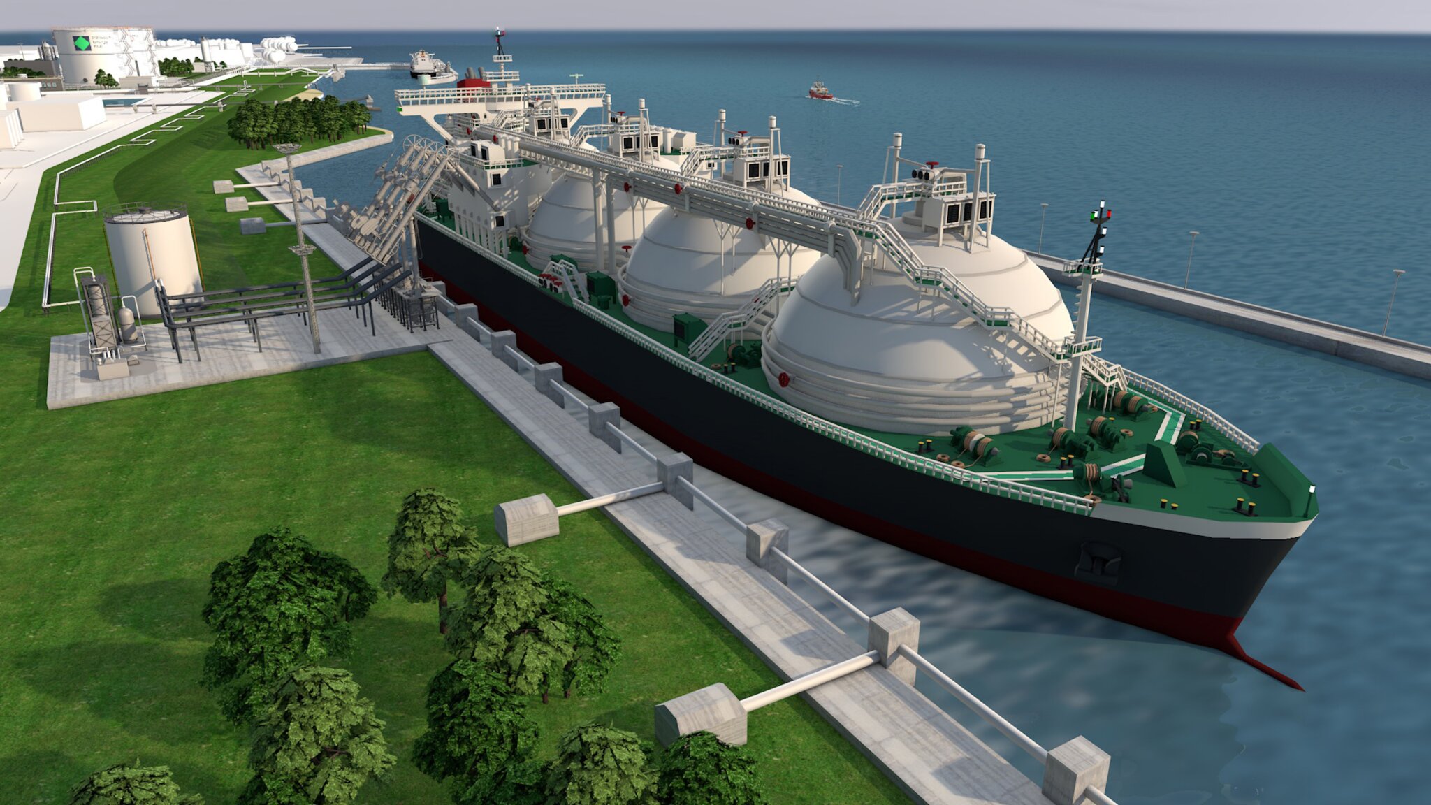 Betreiber richtete Auktion aus: Schwimmendes LNG-Terminal in Stade: Noch freie Kapazitäten - Stade