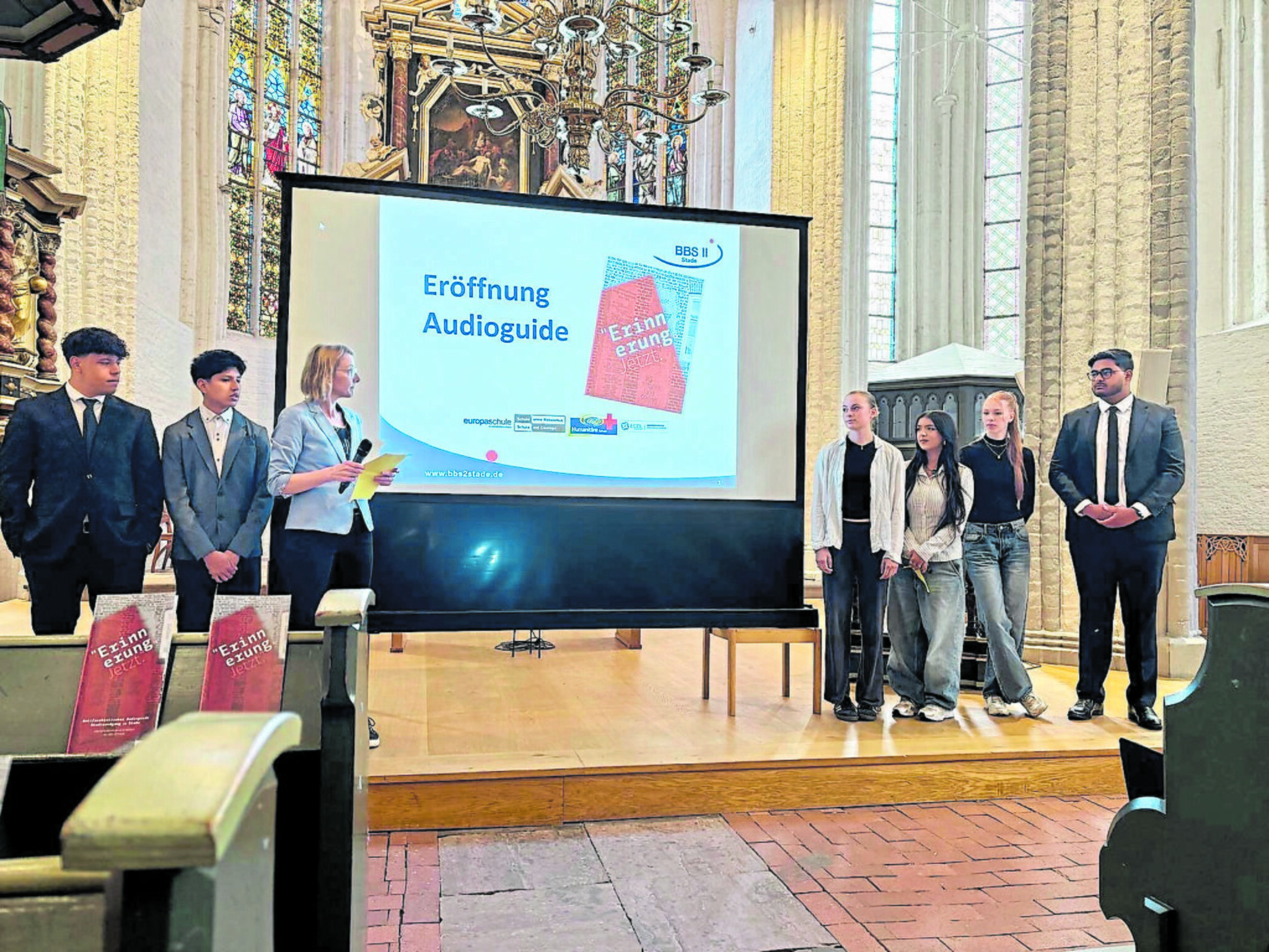 Schüler bringen Vergangenheit nah: Jugendliche produzieren Audioguide ...